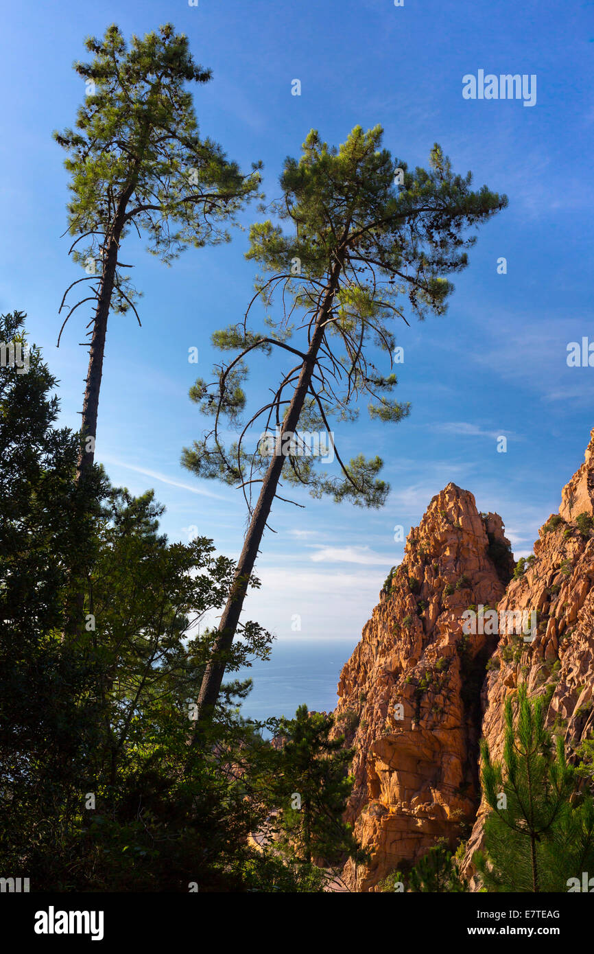 Corsica les calanques de piana hi-res stock photography and images - Alamy