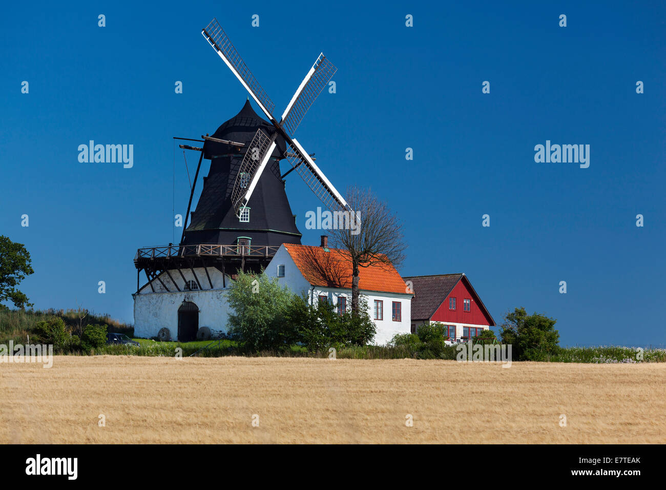 Kronetorp windmill, Arlöv, Skåne, Sweden Stock Photo - Alamy