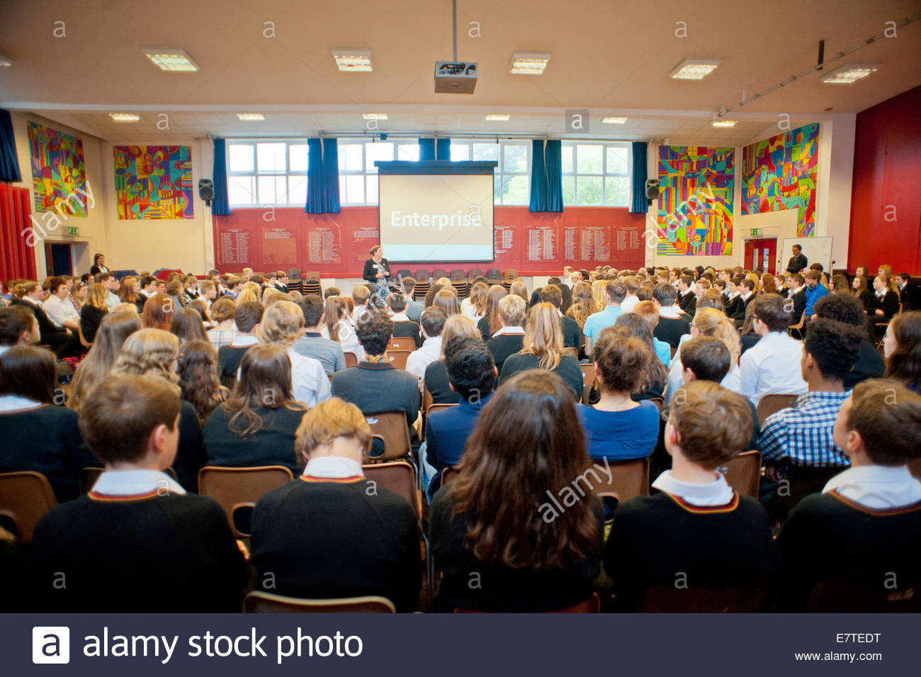 School Assembly Hall Stock Photos & School Assembly Hall Stock Images ...