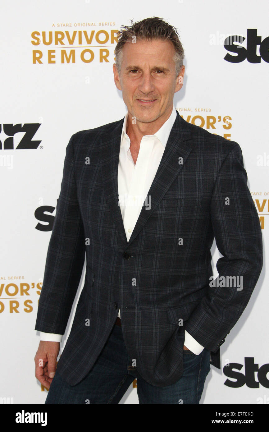 Los Angeles, California, USA. 23rd Sep, 2014. Chris Stanley arrives at ...