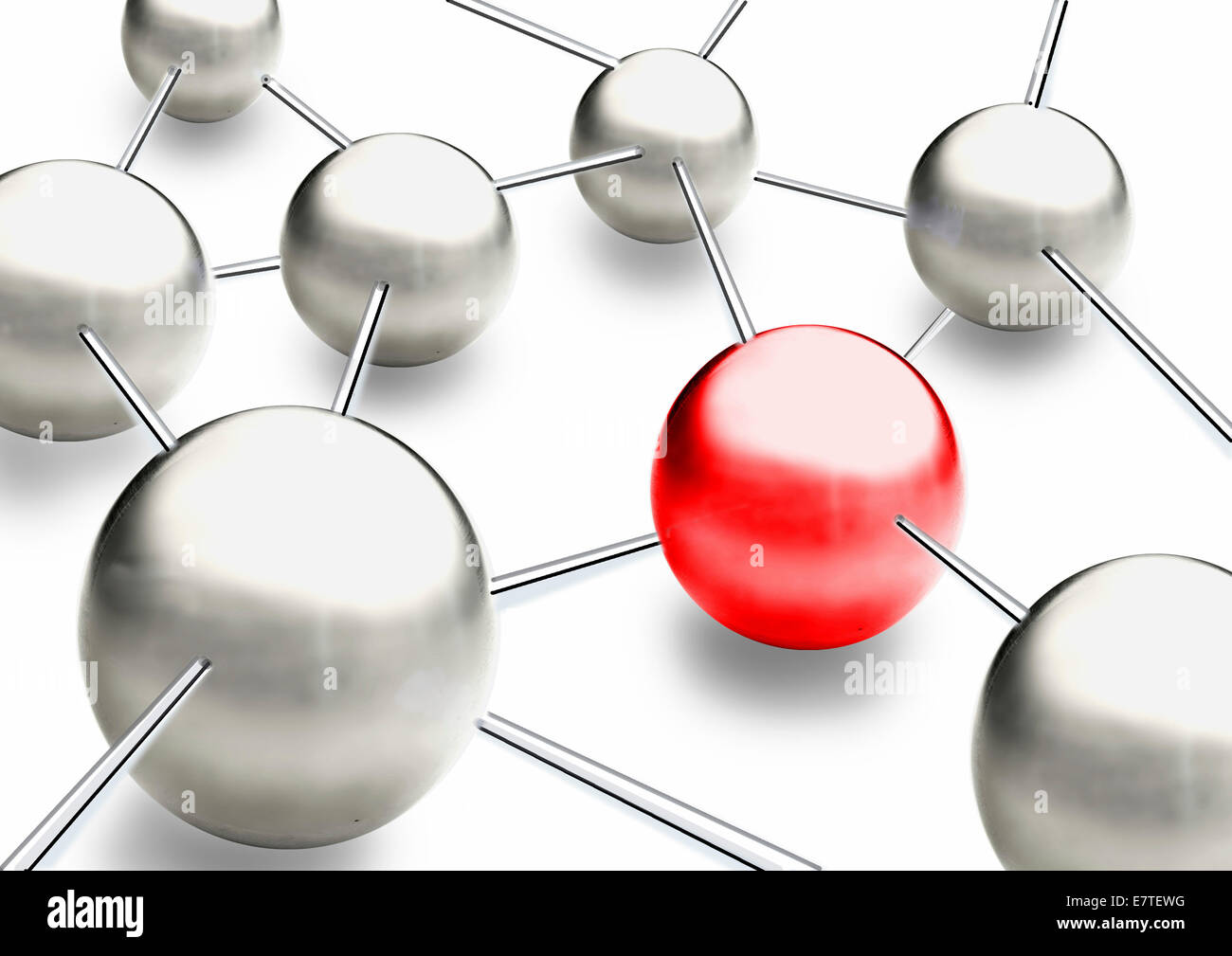 Coneptual image, connections, network Stock Photo - Alamy