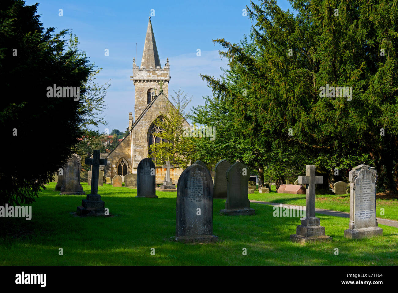 All Saints Church, Bramham, North Yorkshire, England UK Stock Photo - Alamy