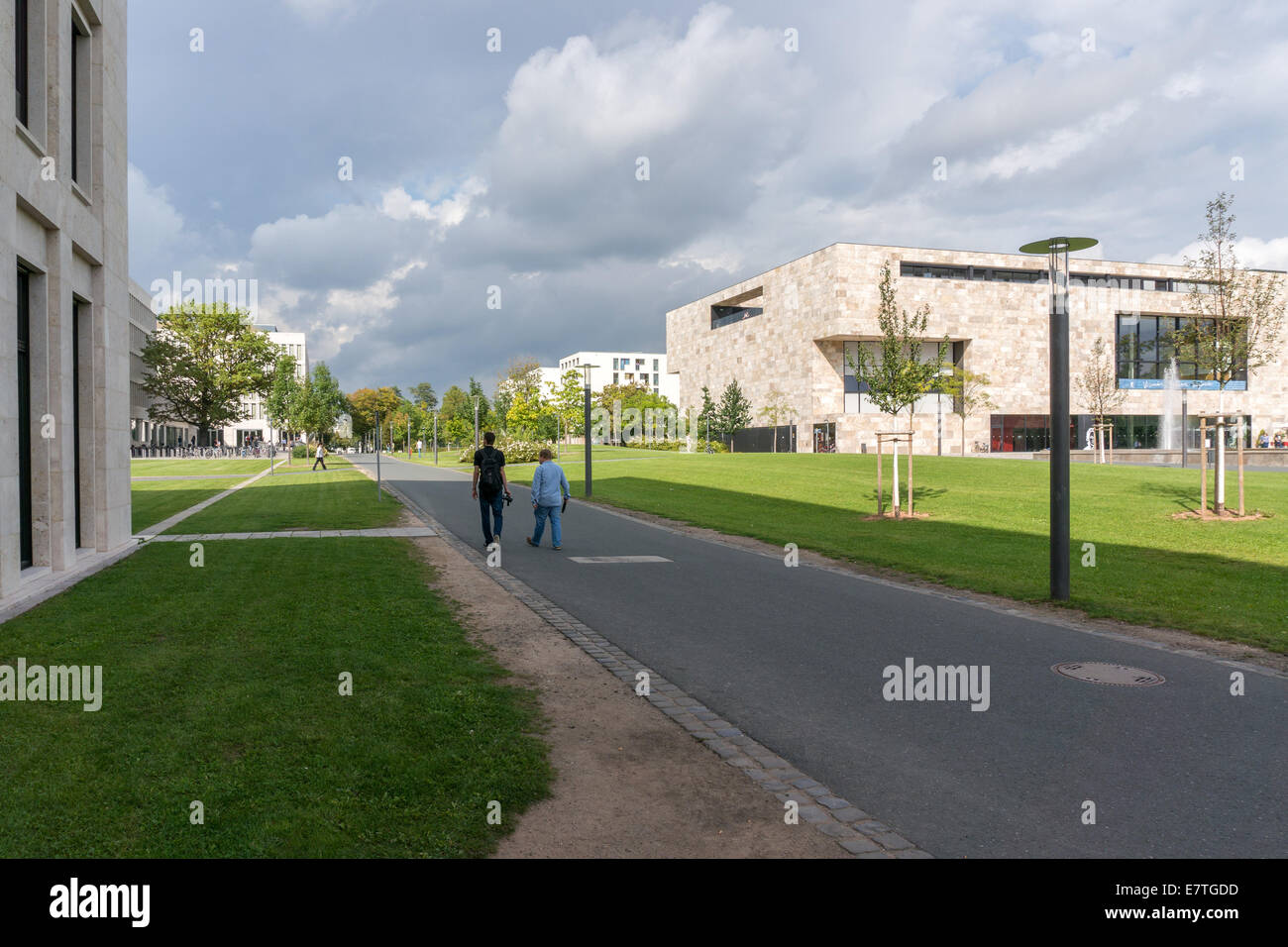 Germany: Campus of Goethe University, Frankfurt. Photo from 20 ...