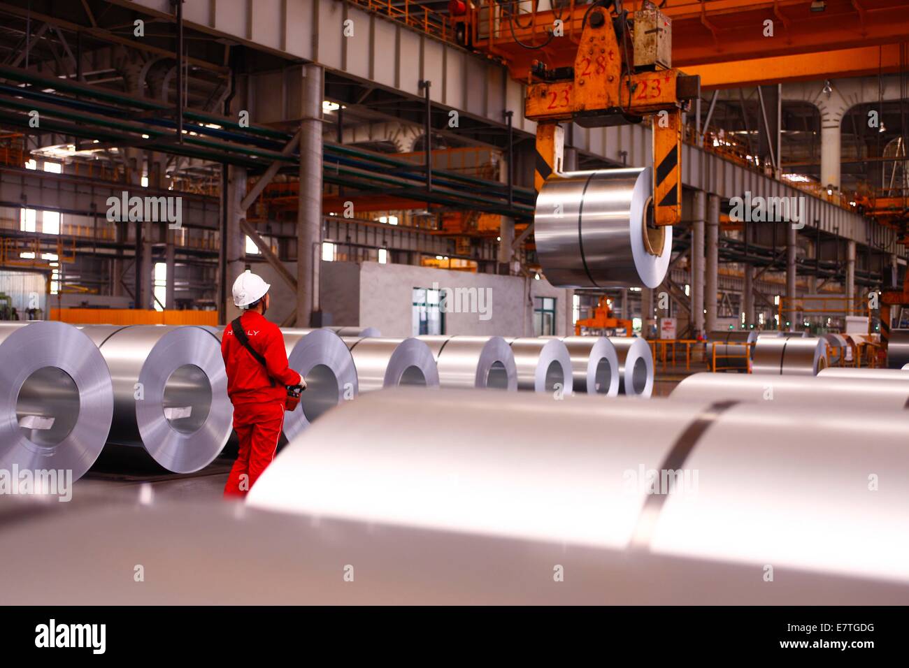 Iron works road works hi-res stock photography and images - Alamy