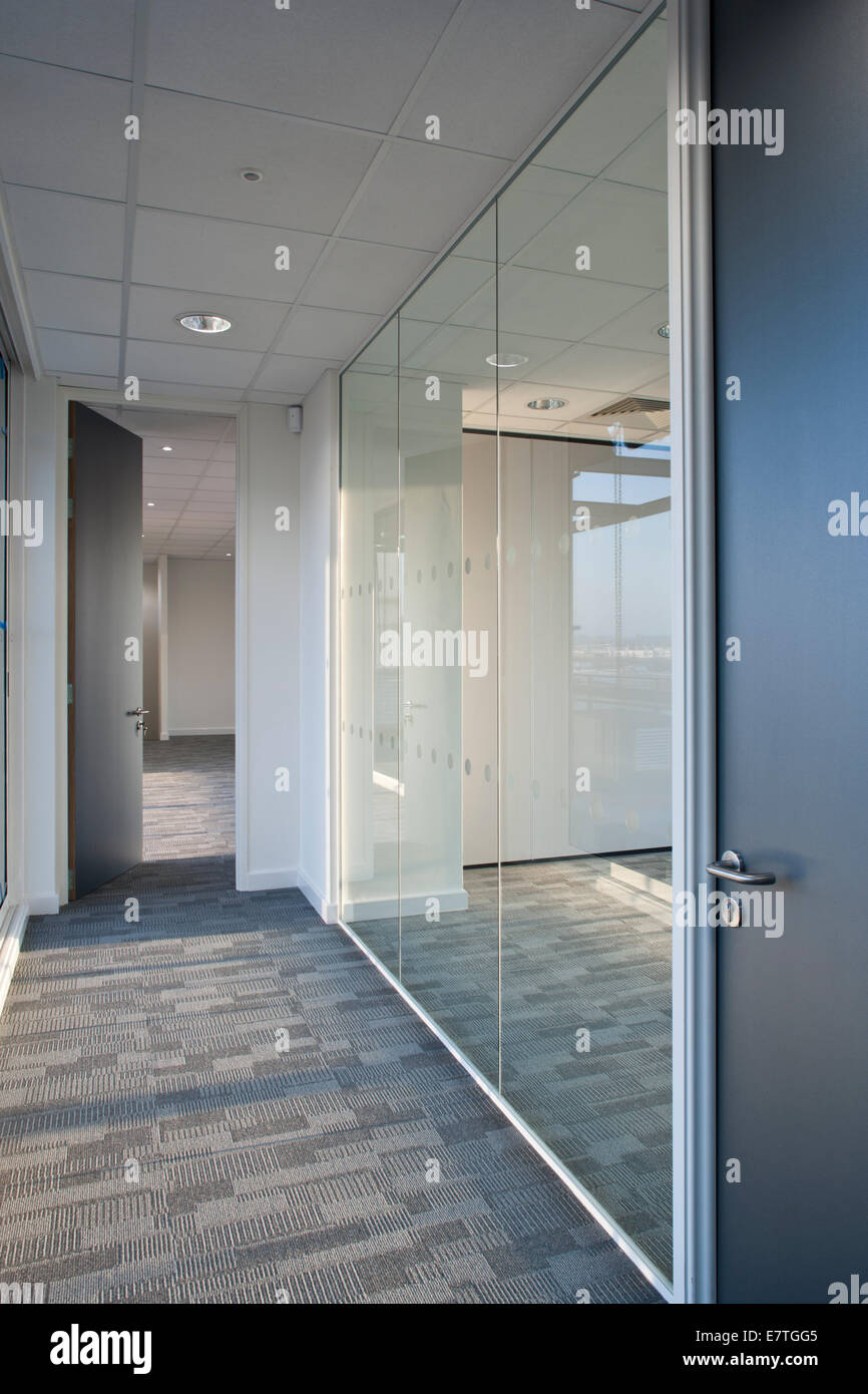 Office interior corridor Stock Photo - Alamy