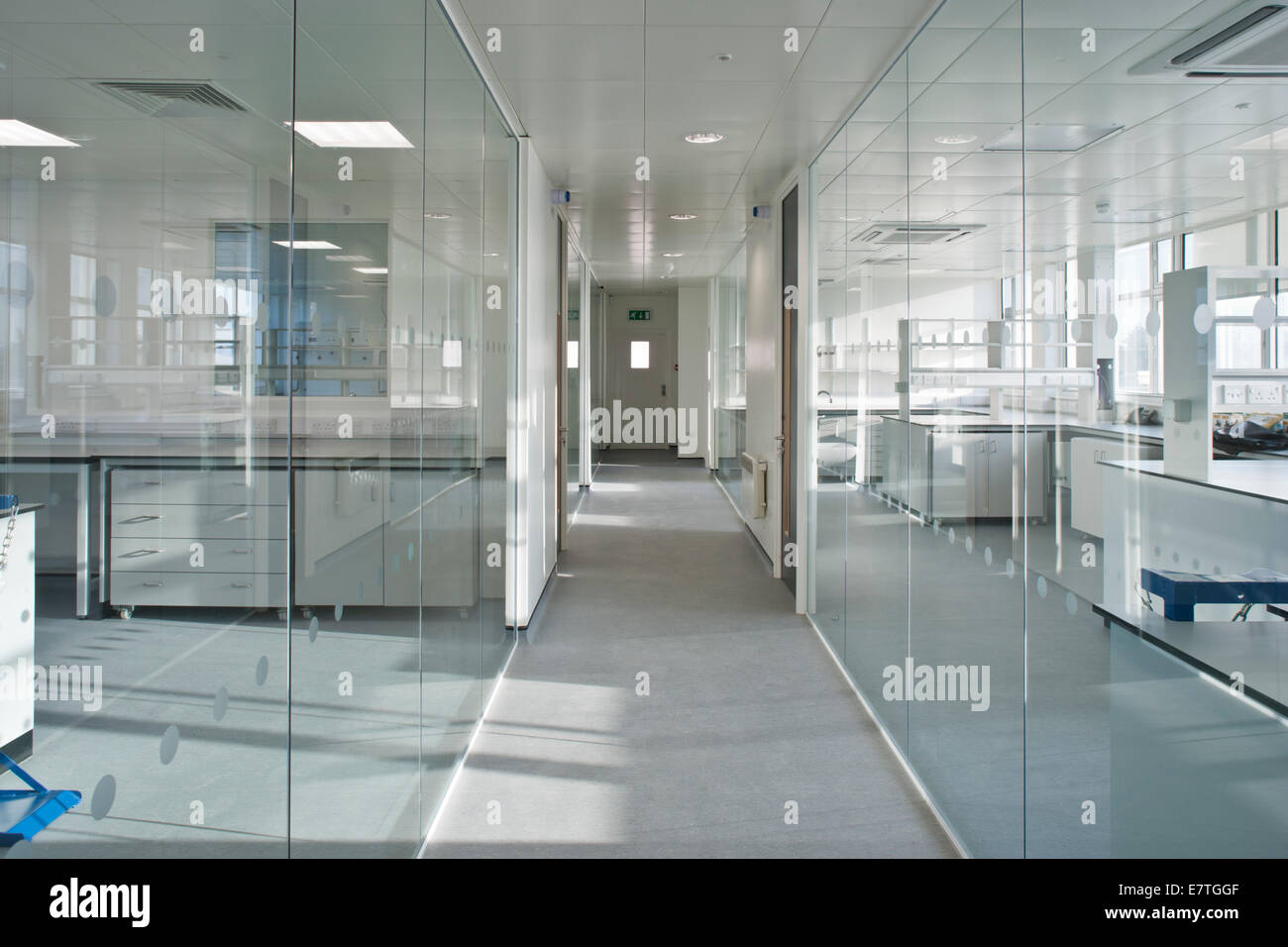 Interior of a research laboratory Stock Photo - Alamy