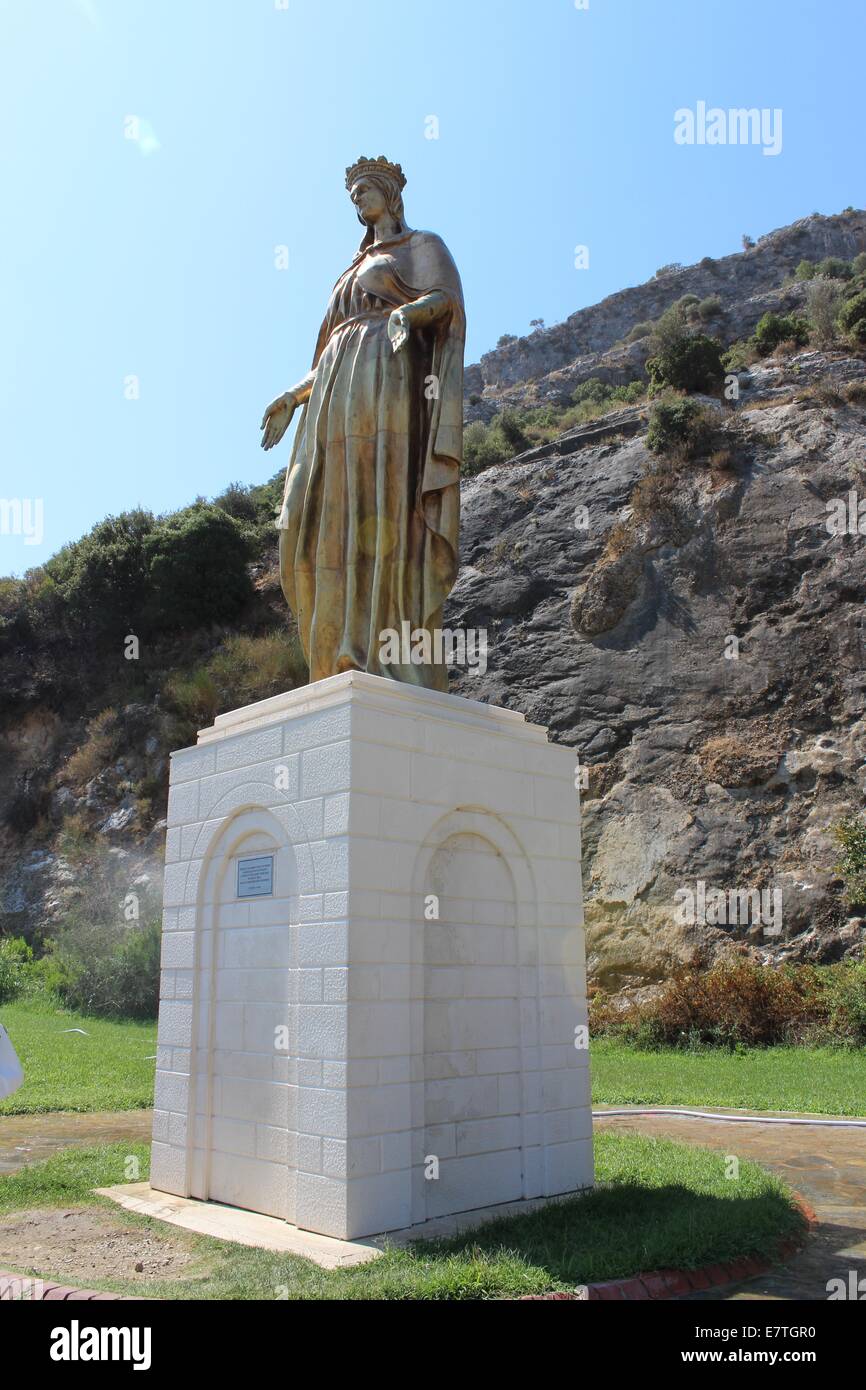 The Virgin Mary House in Turkey Stock Photo - Alamy