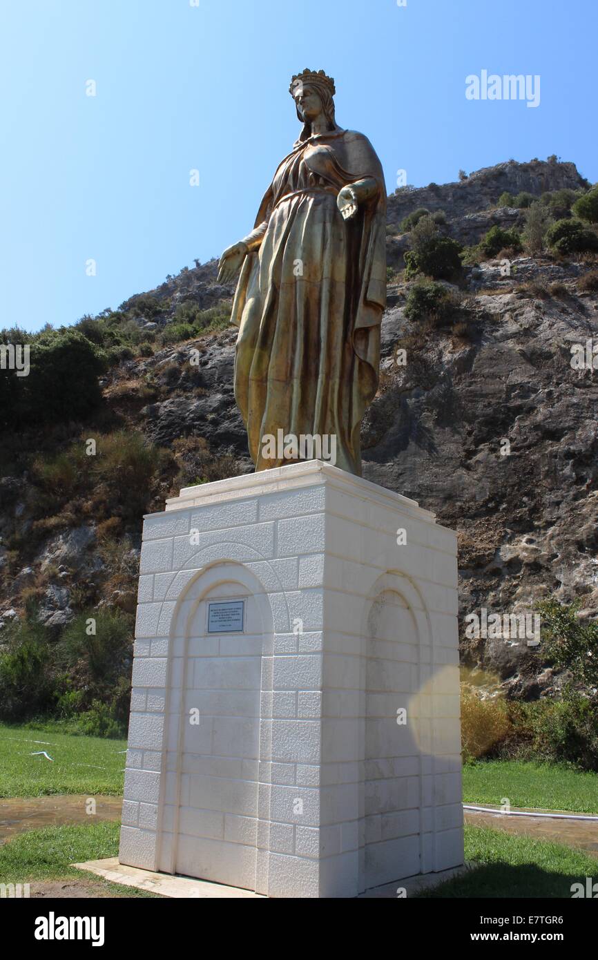 The Virgin Mary House in Turkey Stock Photo - Alamy