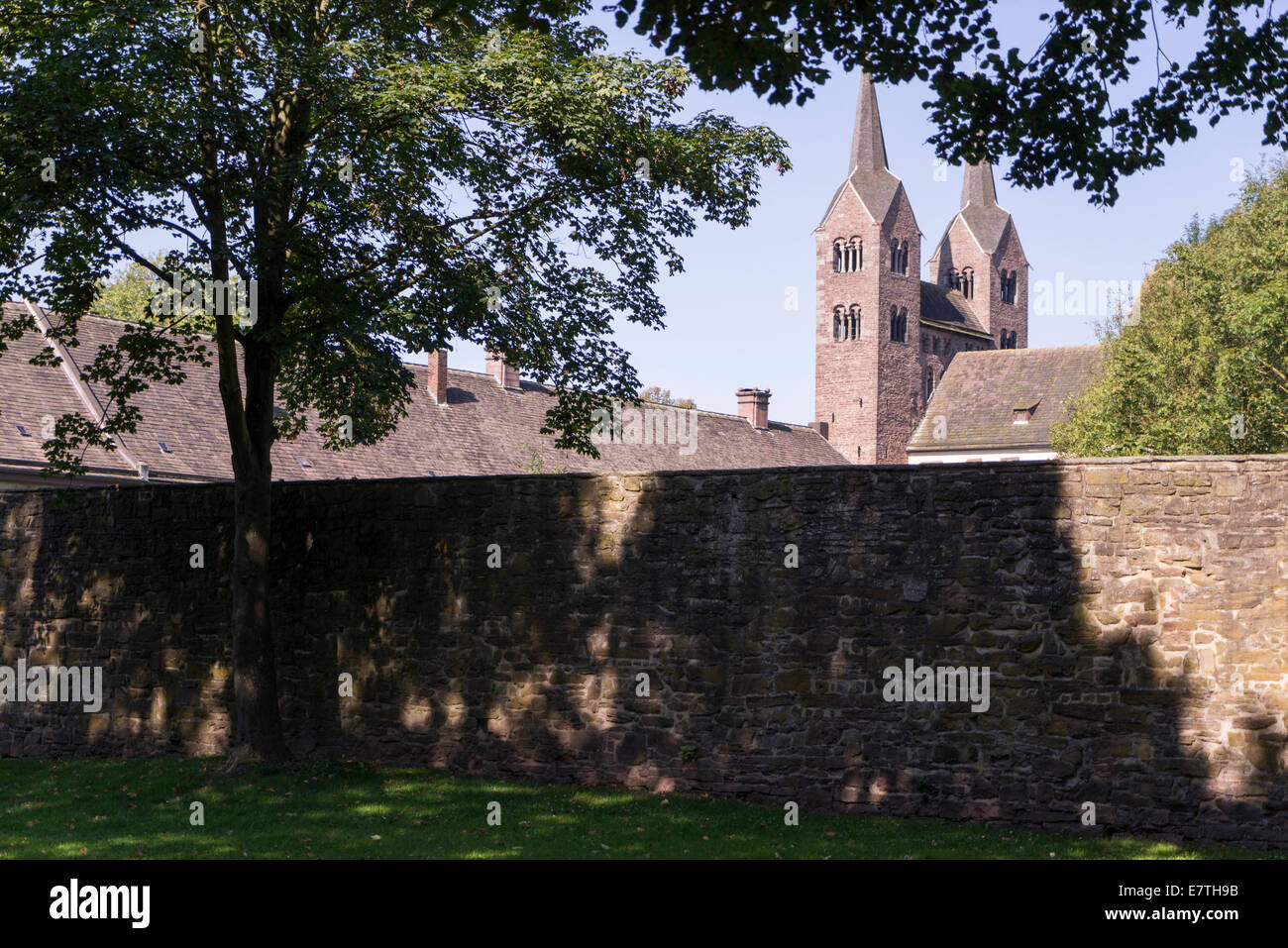 World Heritage: parish Church Saint Stephen and Vitus in Corvey Stock ...