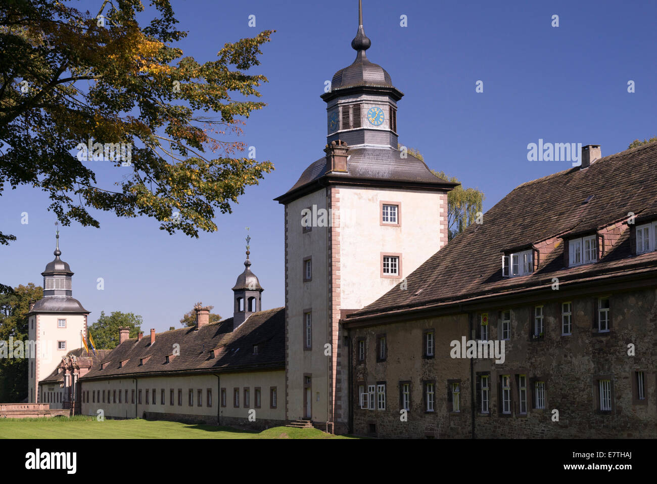 outside wall of world heritage Corvey Stock Photo - Alamy