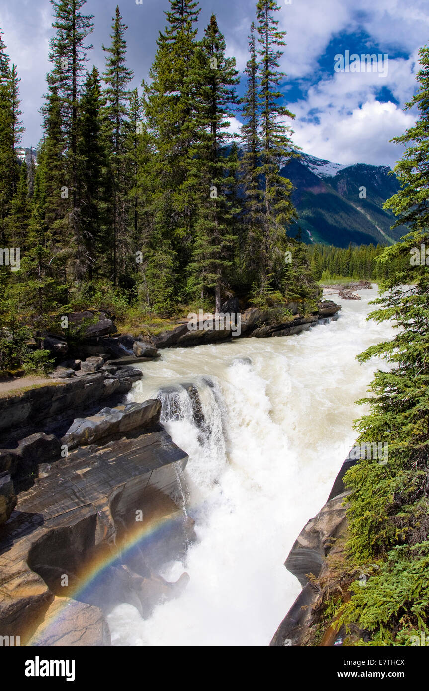 Numa Falls, Kootenay National Park, British Columbia, Canada Stock ...