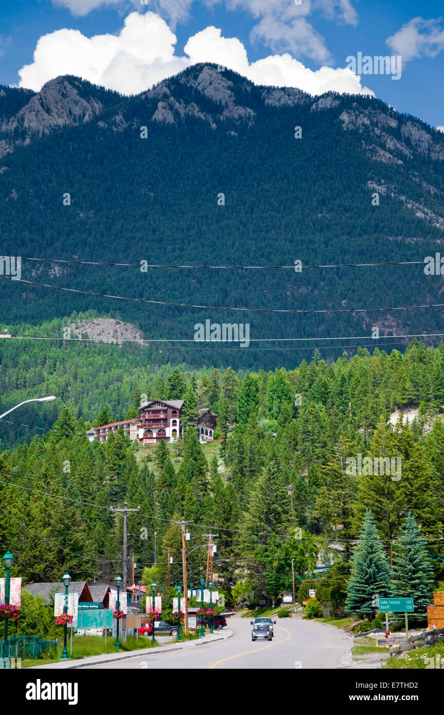 Radium hot springs and canada hi-res stock photography and images - Alamy