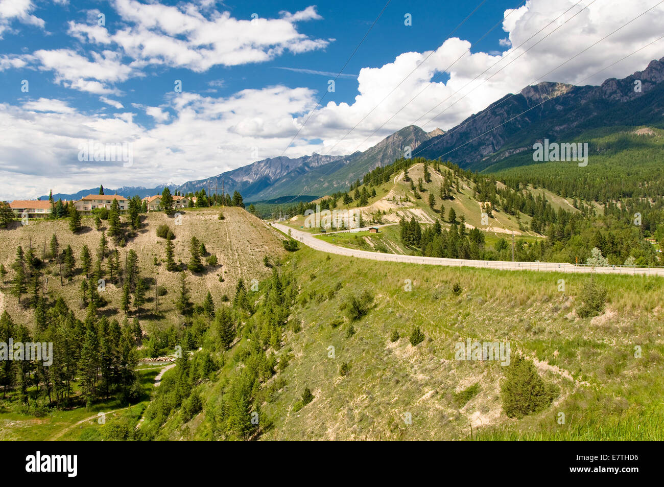 Radium hot springs and canada hi-res stock photography and images - Alamy