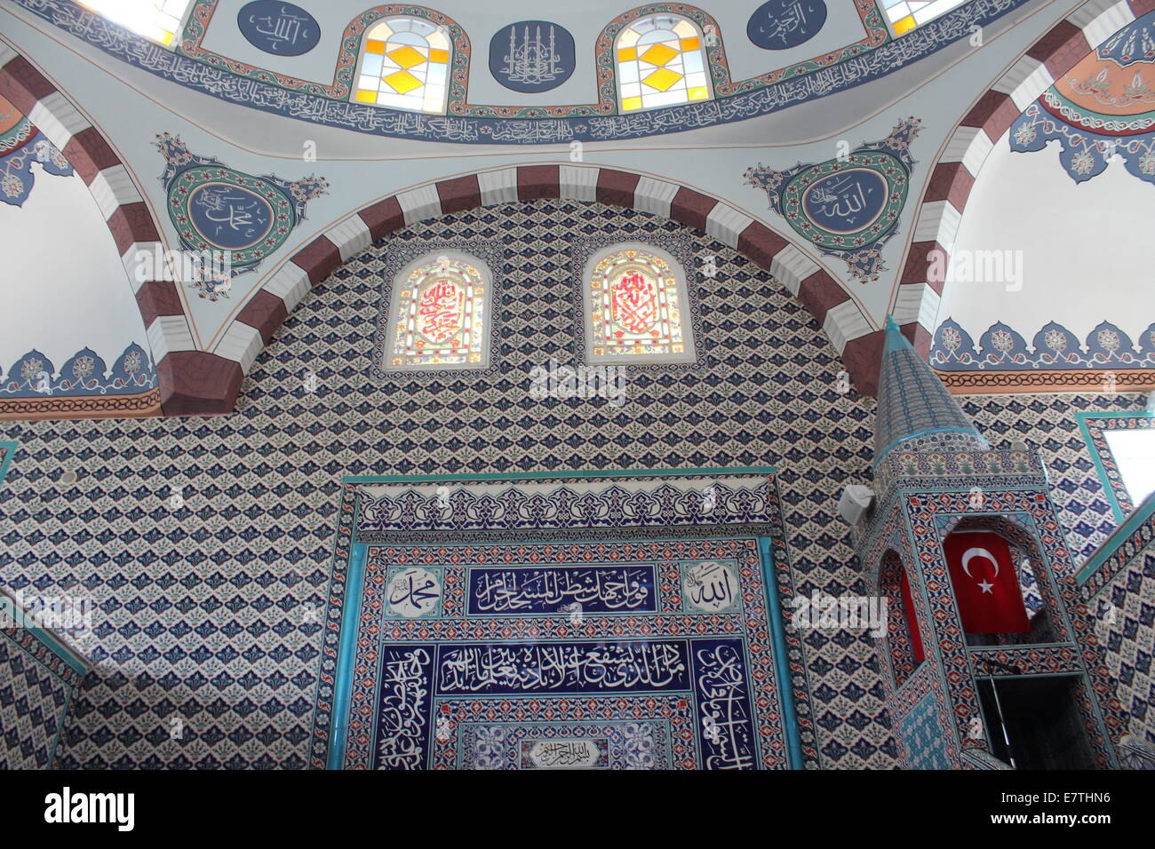 Mosque, Haci Ferit Cami Stock Photo - Alamy