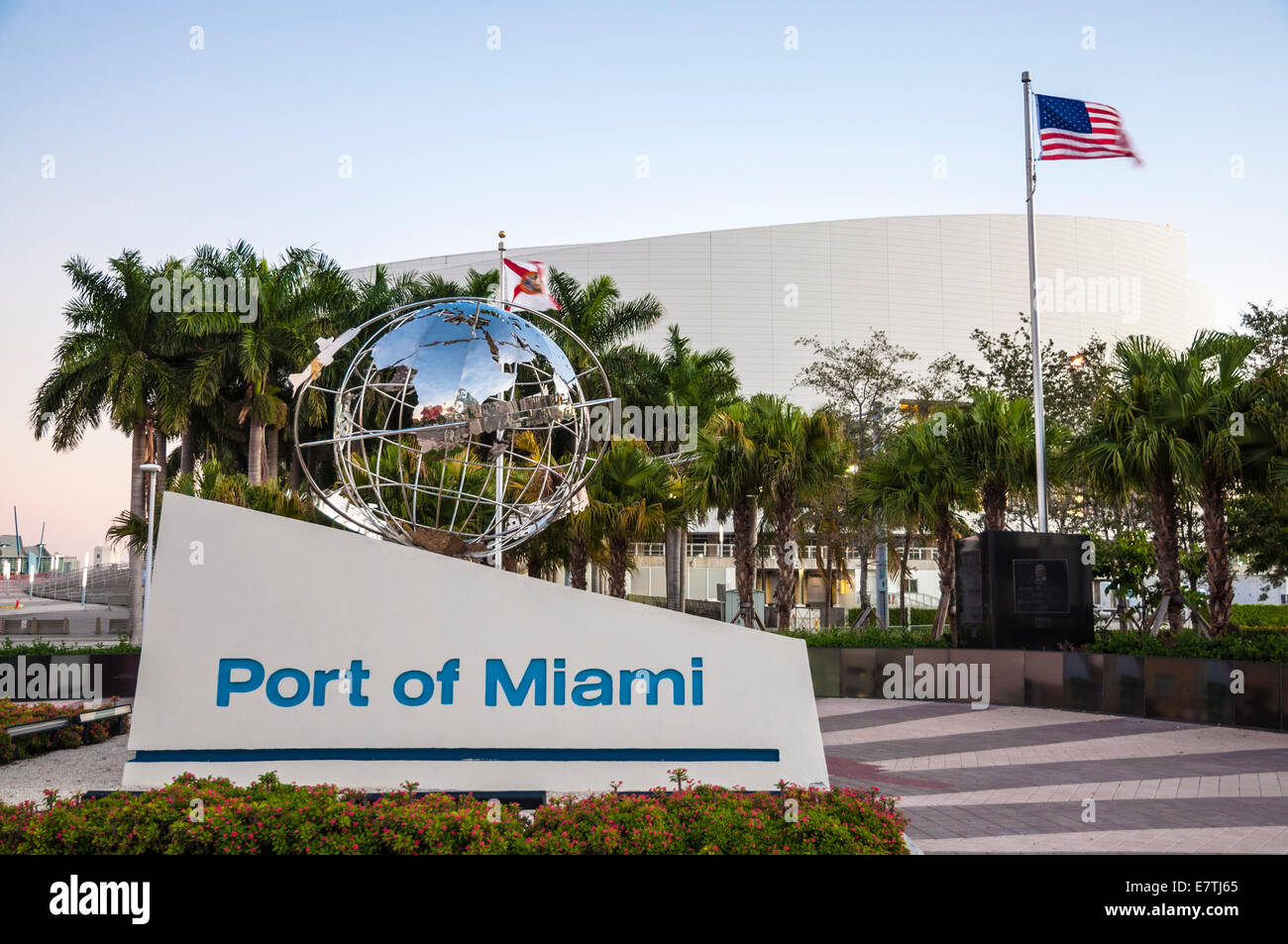 Port of Miami, Florida, USA Stock Photo - Alamy