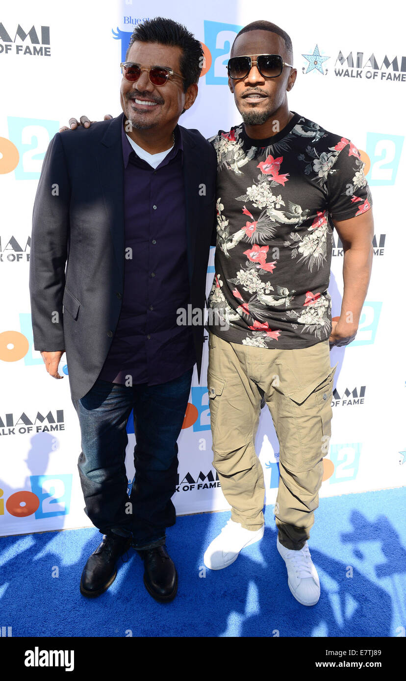 The stars of the animated family film 'Rio 2' attend the inauguration ...