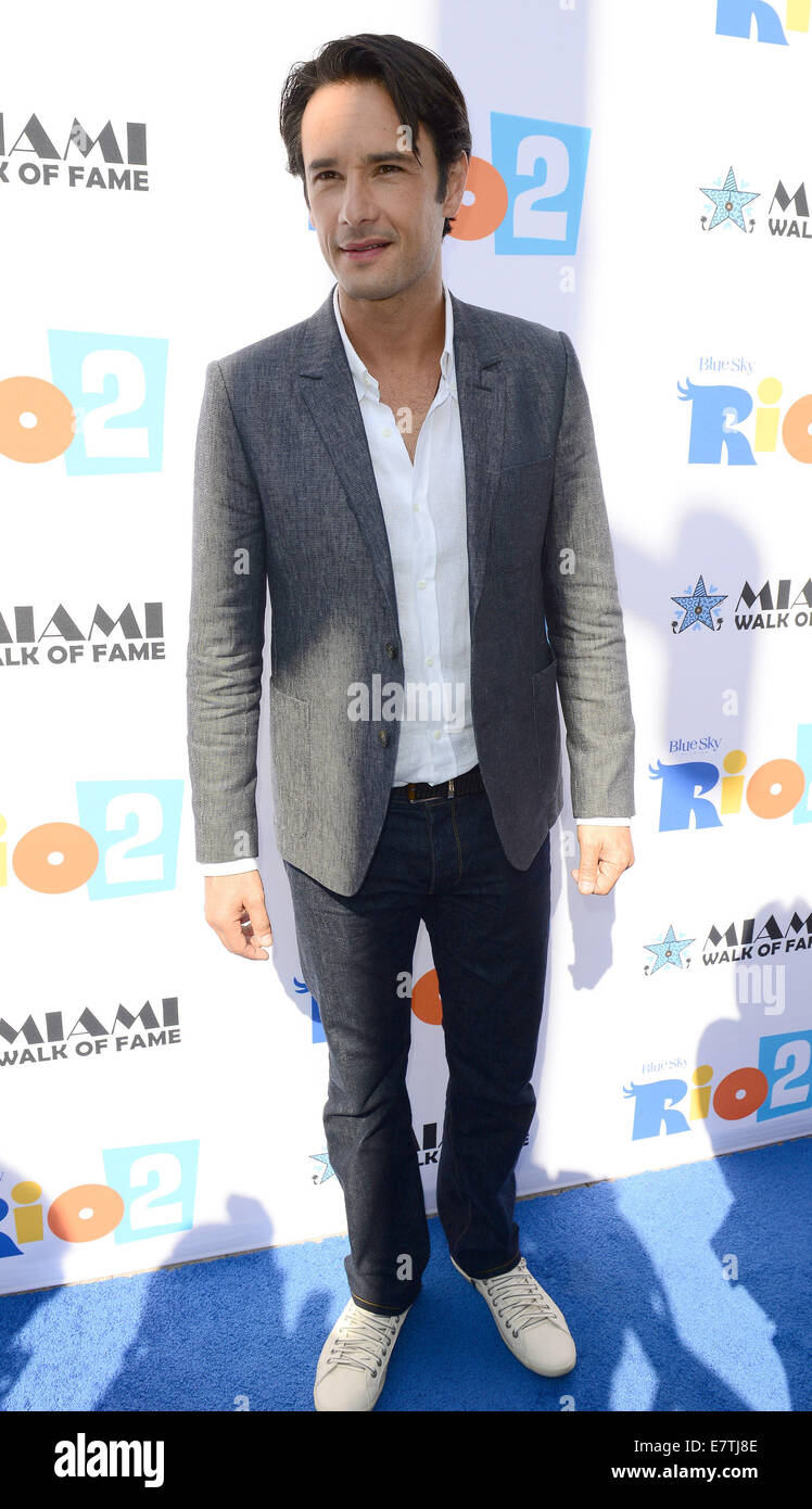 The stars of the animated family film 'Rio 2' attend the inauguration ...