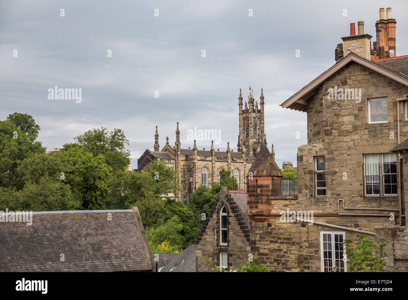 The Holy Trinity Church in Edinburgh Stock Photo - Alamy