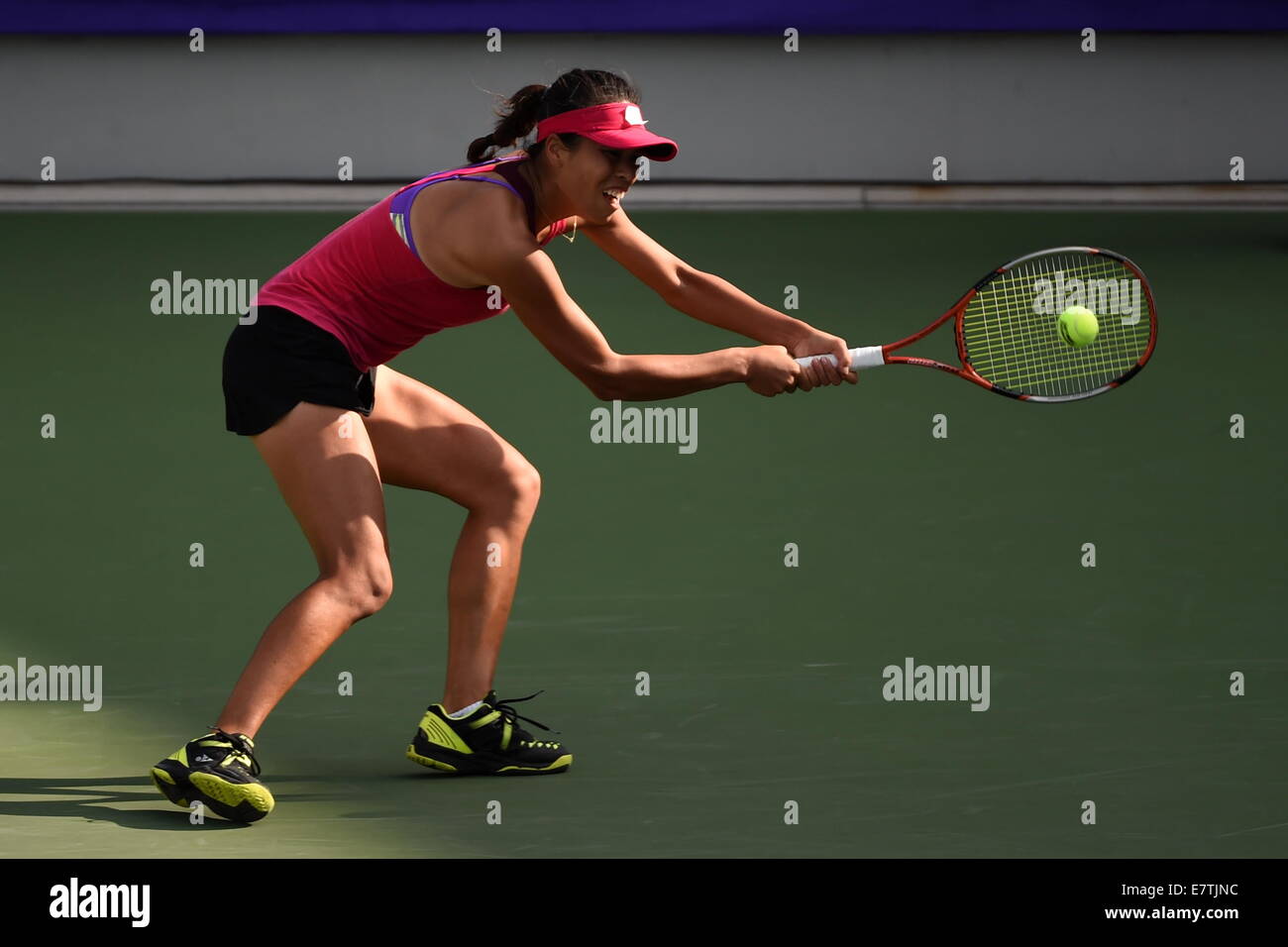Incheon, South Korea. 24th Sep, 2014. Hsieh Su Wei of Chinese Taipei ...