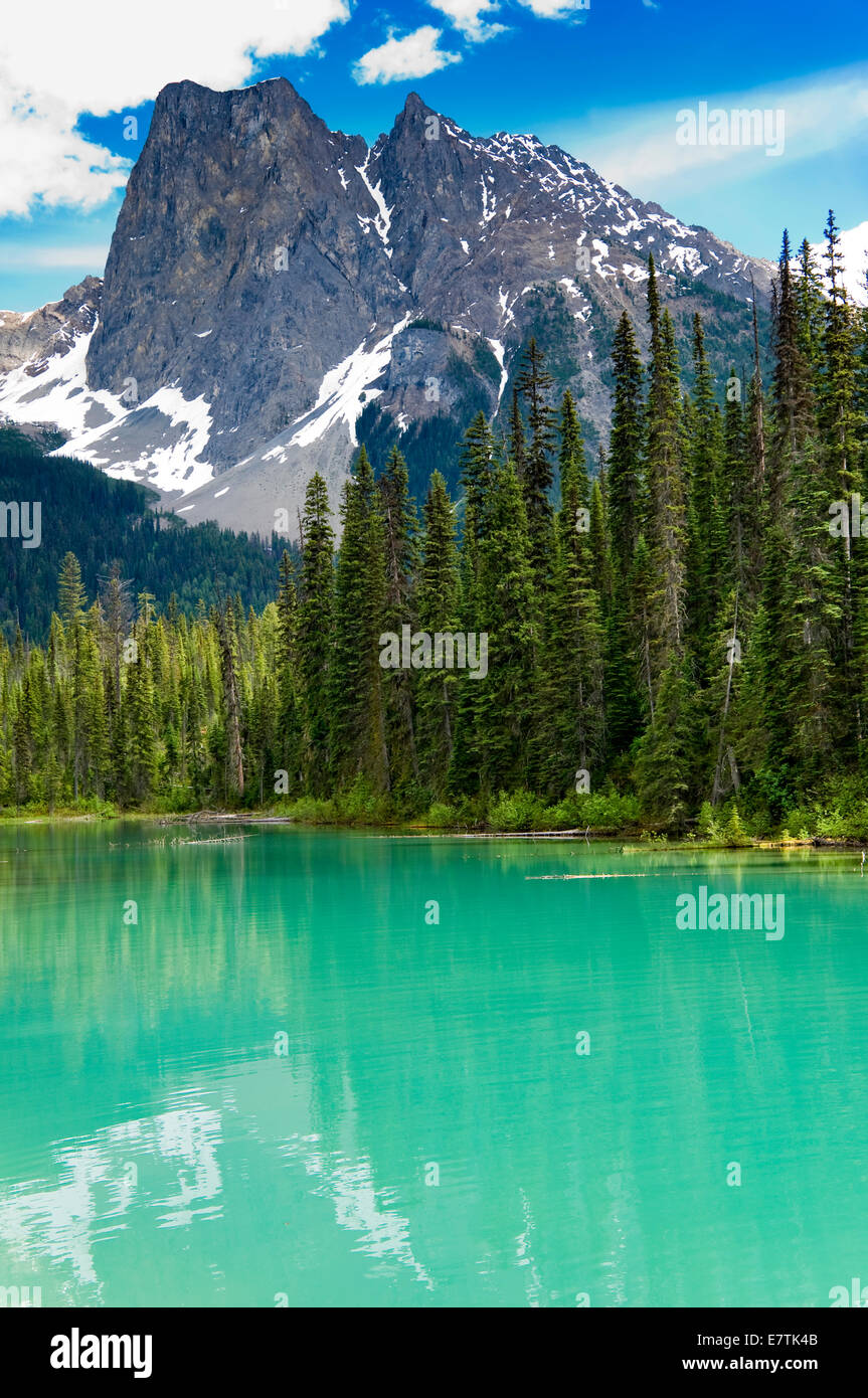 Emerald Lake, Yoho National Park, British Columbia, Canada Stock Photo ...