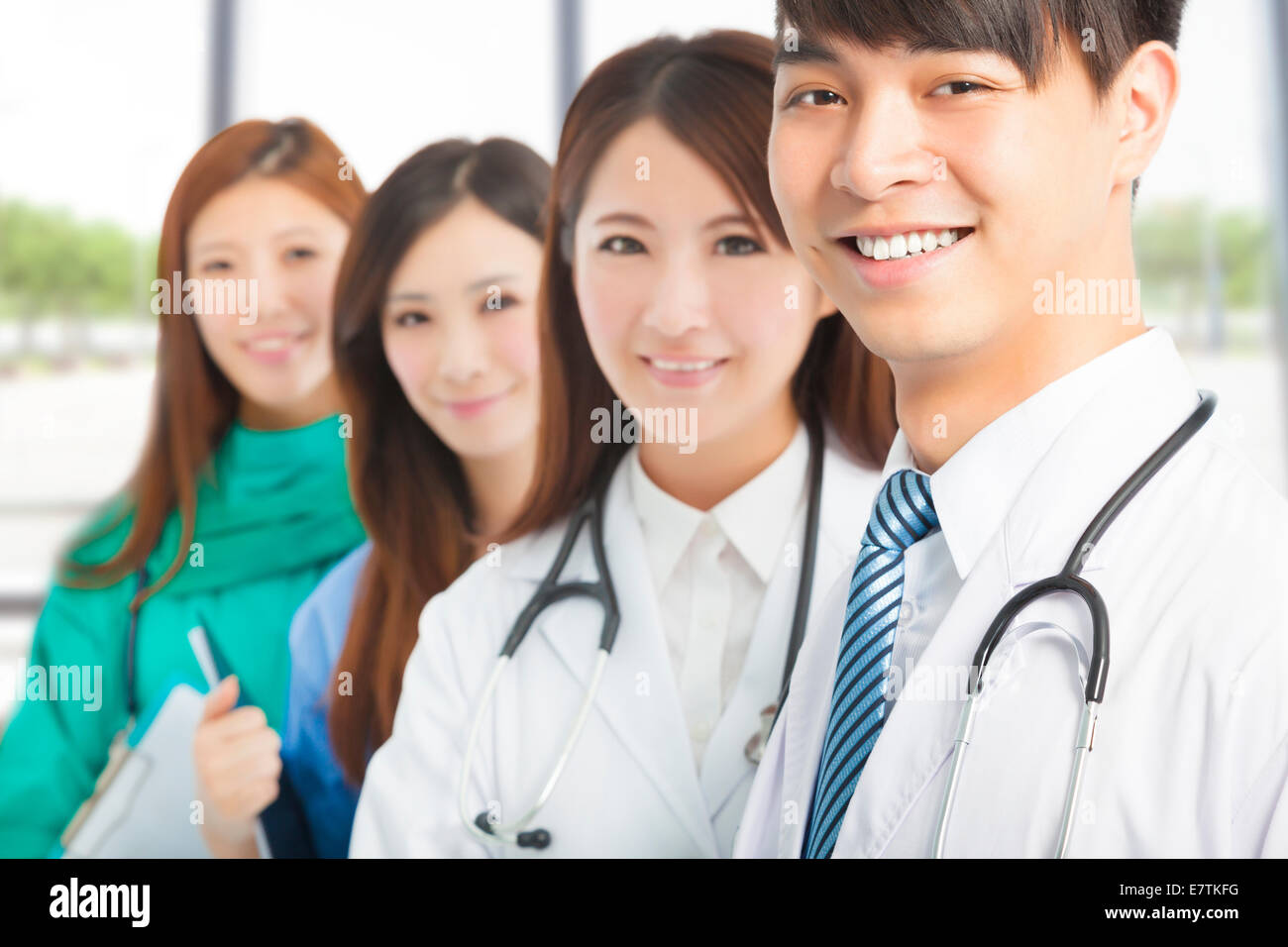 Professional medical doctor team standing in office Stock Photo - Alamy