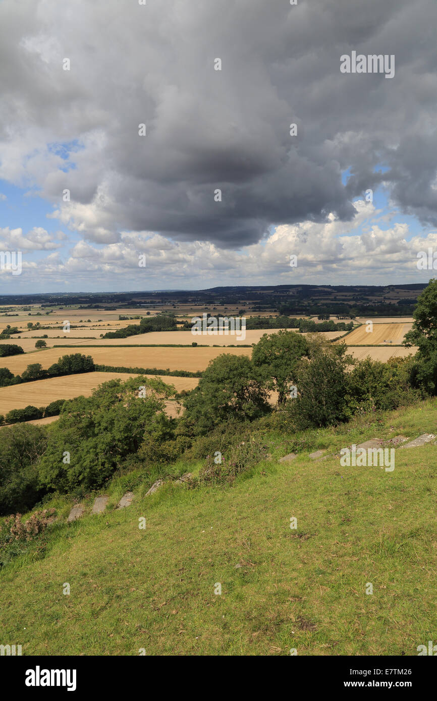 Wye Downs above Brook and close to Devils Kneeding Trough at ...
