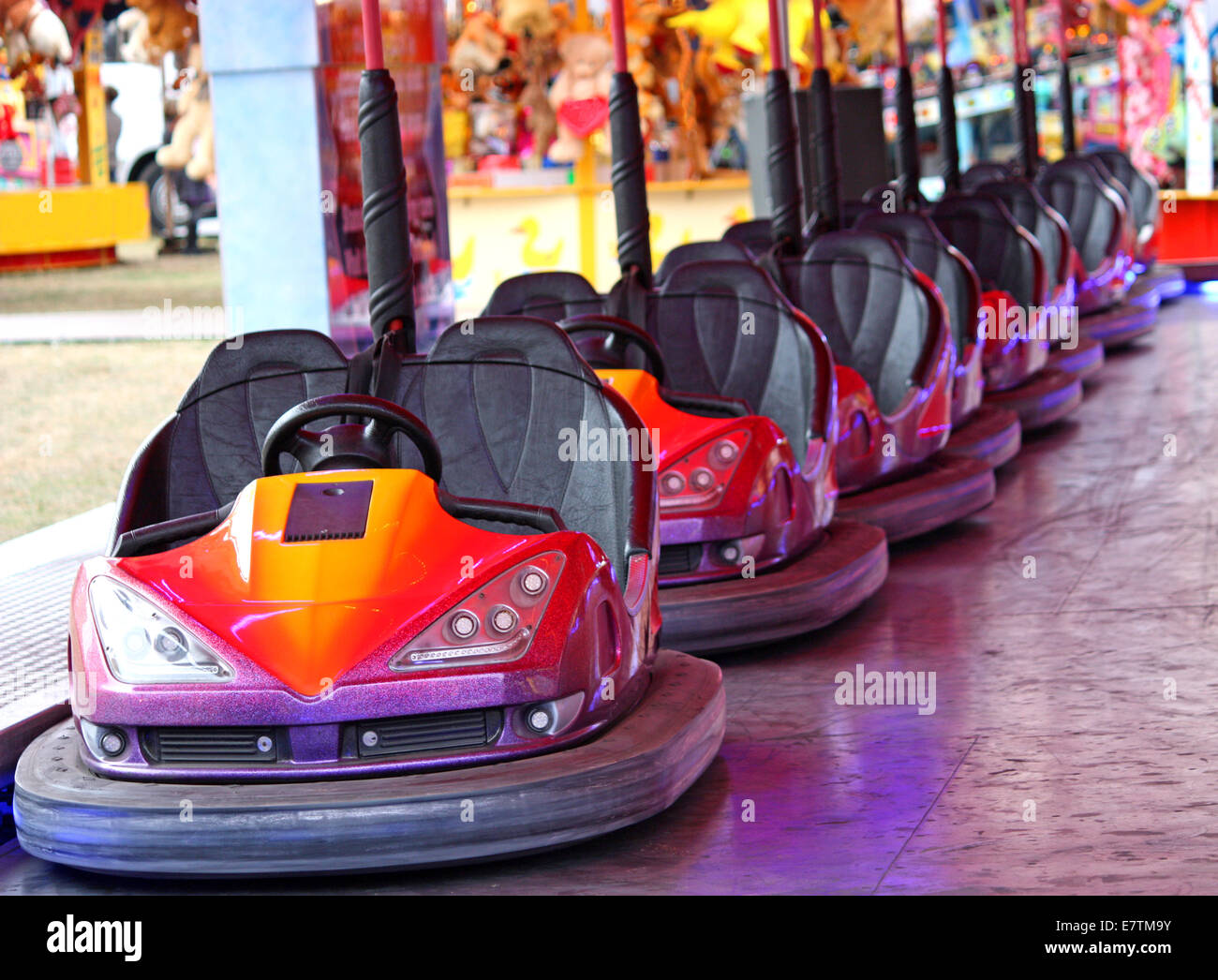 Funfair dodgem hi-res stock photography and images - Alamy
