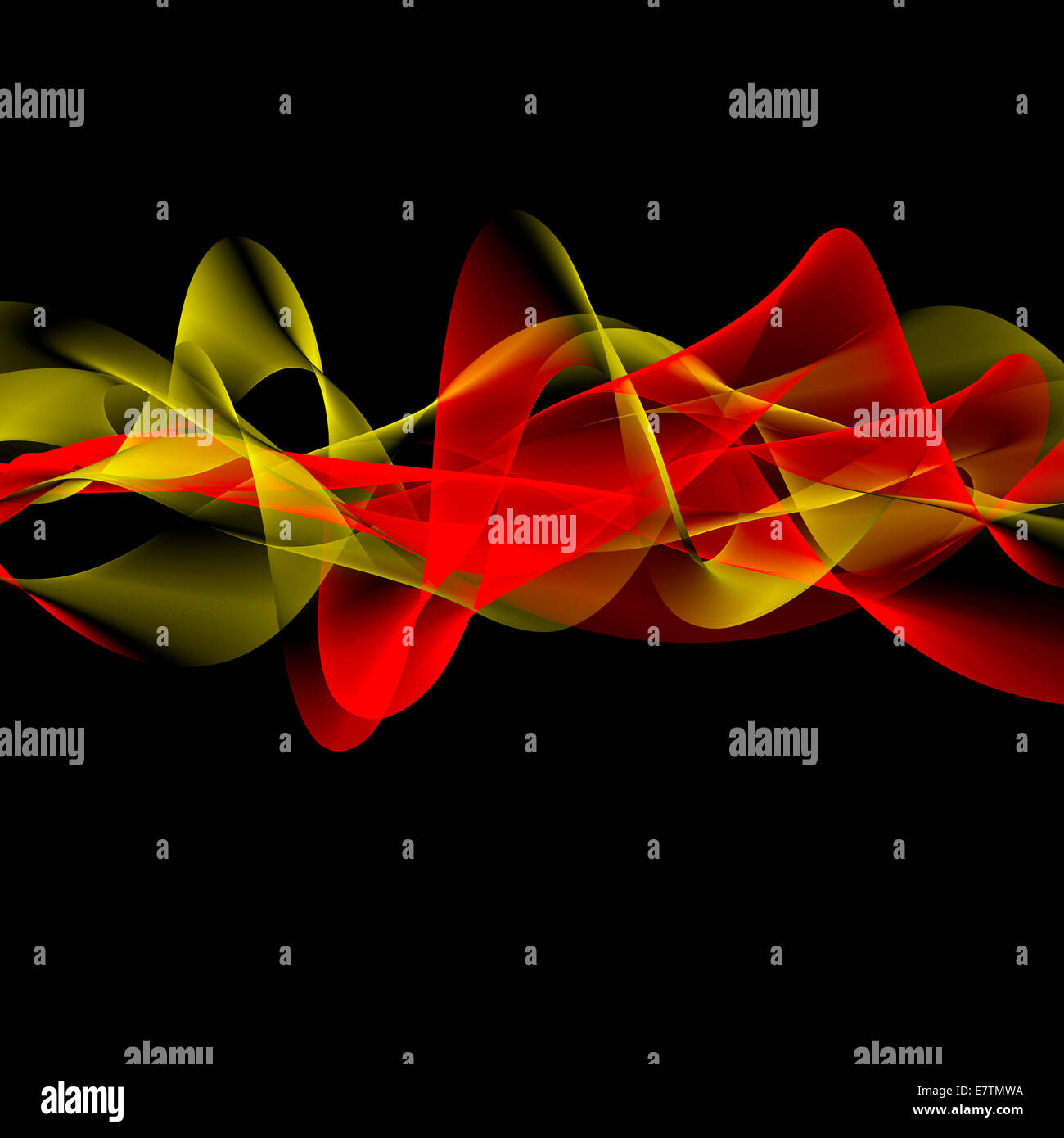 Red wave patterns hi-res stock photography and images - Alamy