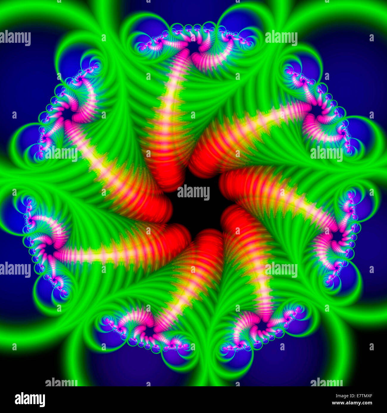 Computer generated patterns hi-res stock photography and images - Alamy