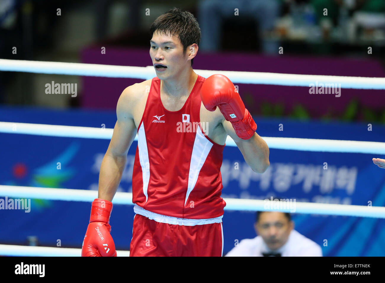 Incheon, South Korea. 24th Sep, 2014. Yasuhiro Suzuki (JPN) Boxing ...