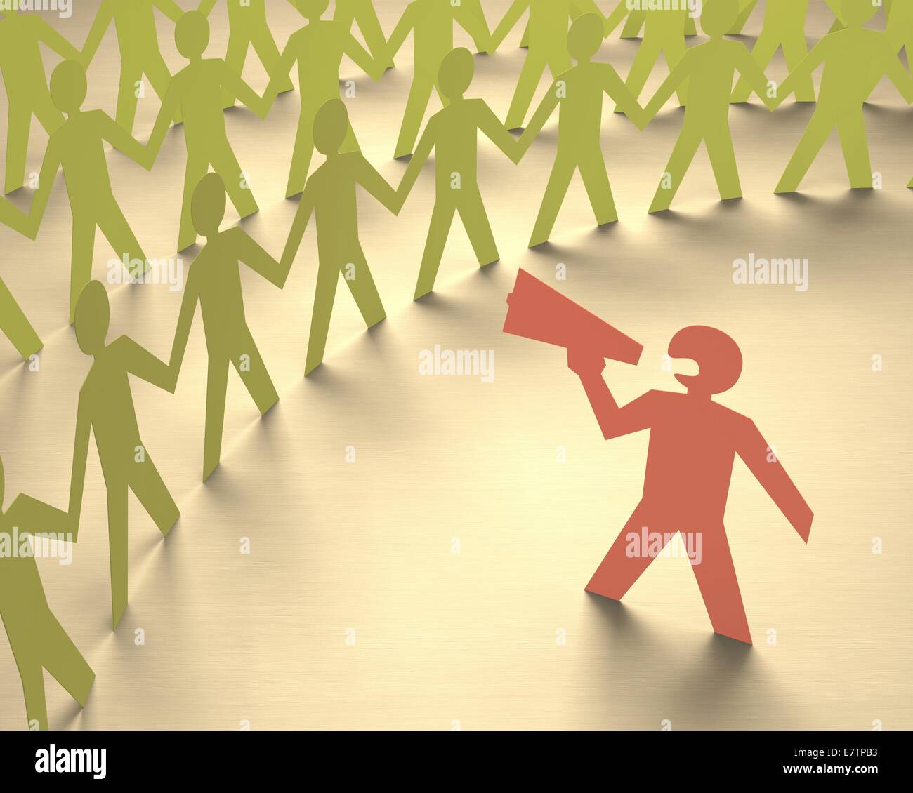 Management, conceptual artwork Stock Photo - Alamy