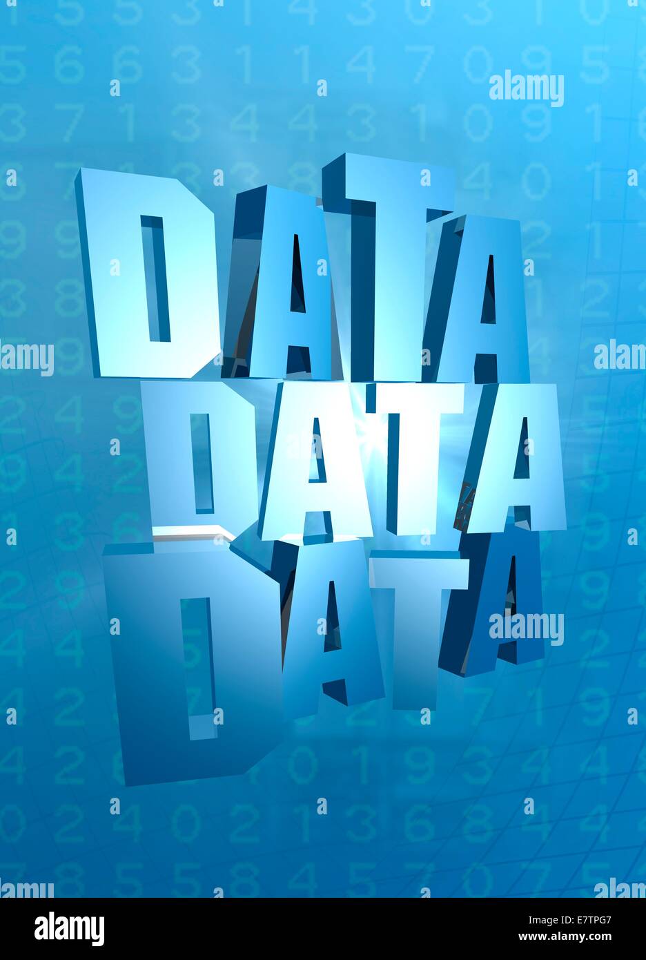 Data conceptual hi-res stock photography and images - Alamy