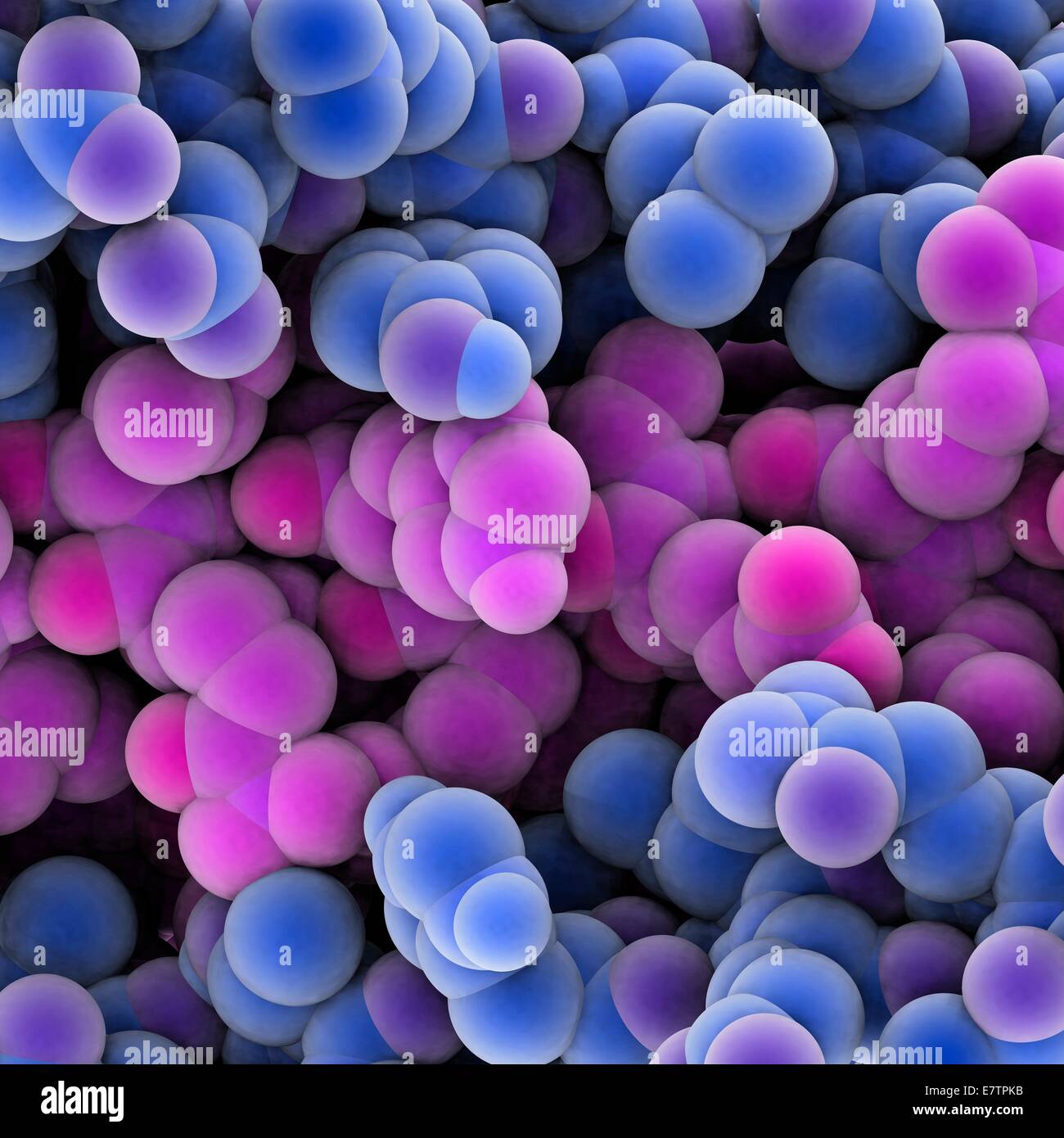 Protein molecules, computer artwork Stock Photo - Alamy