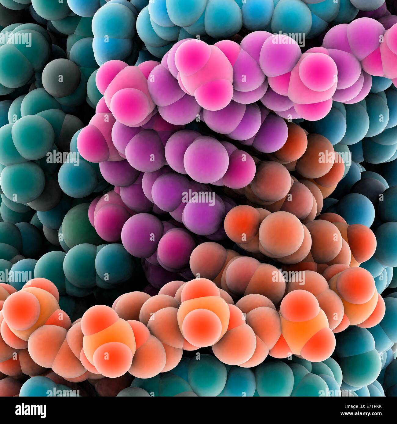 Protein molecules computer artwork hi-res stock photography and images ...