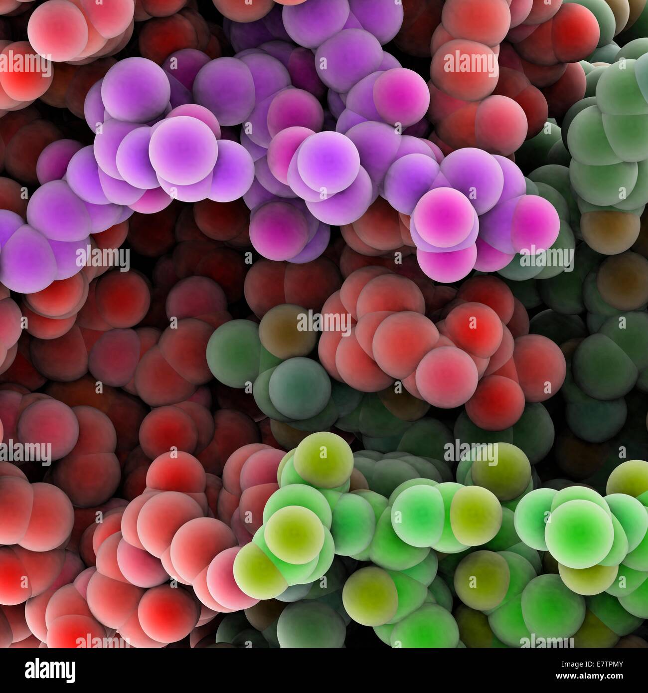 Protein molecules computer artwork hi-res stock photography and images ...