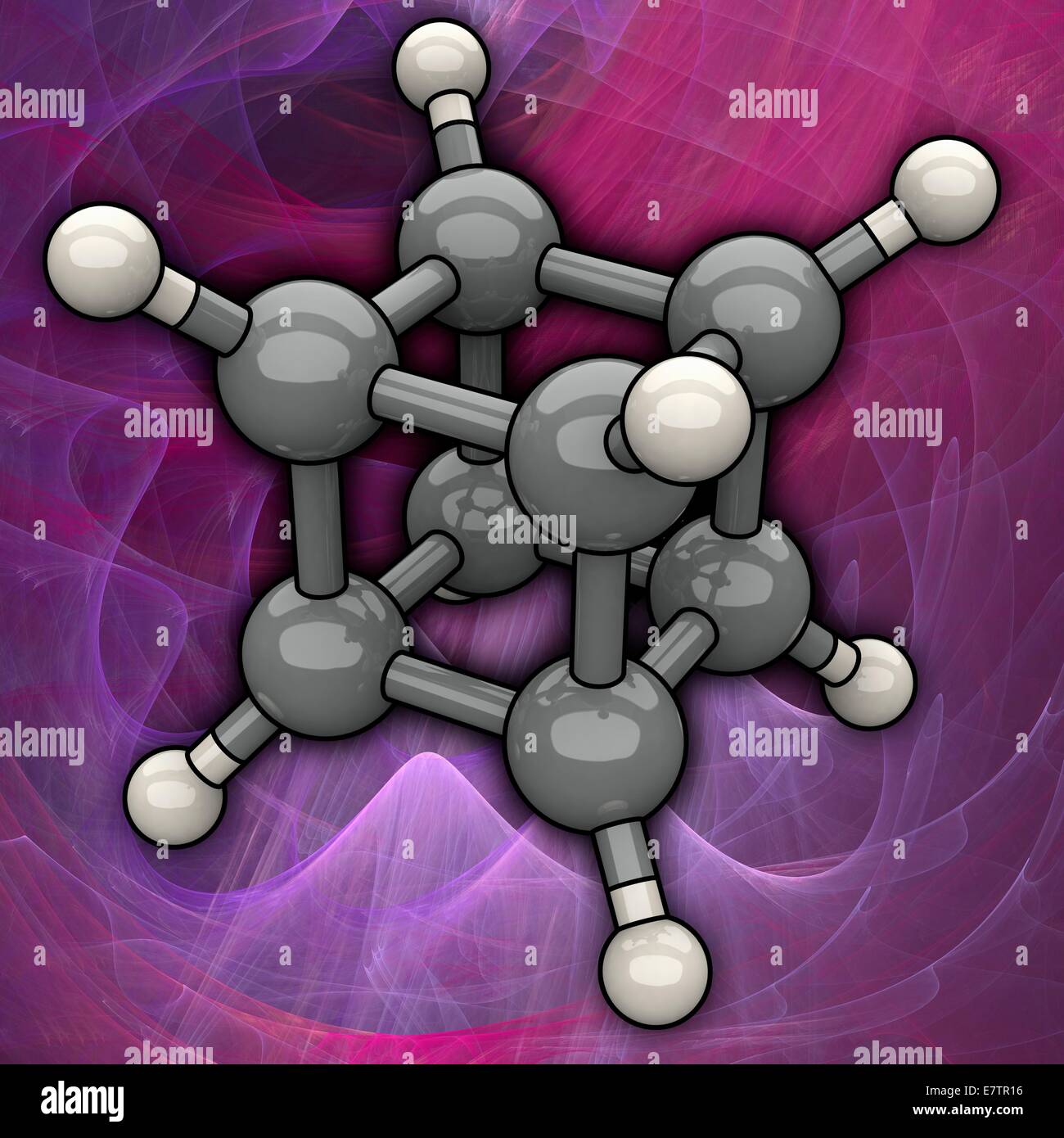 Cubane molecular model hi-res stock photography and images - Alamy