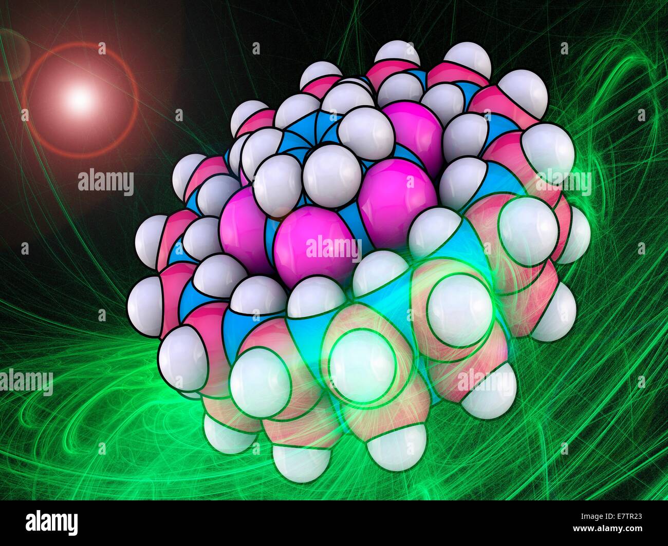 Molecular bearing model, computer artwork Stock Photo - Alamy