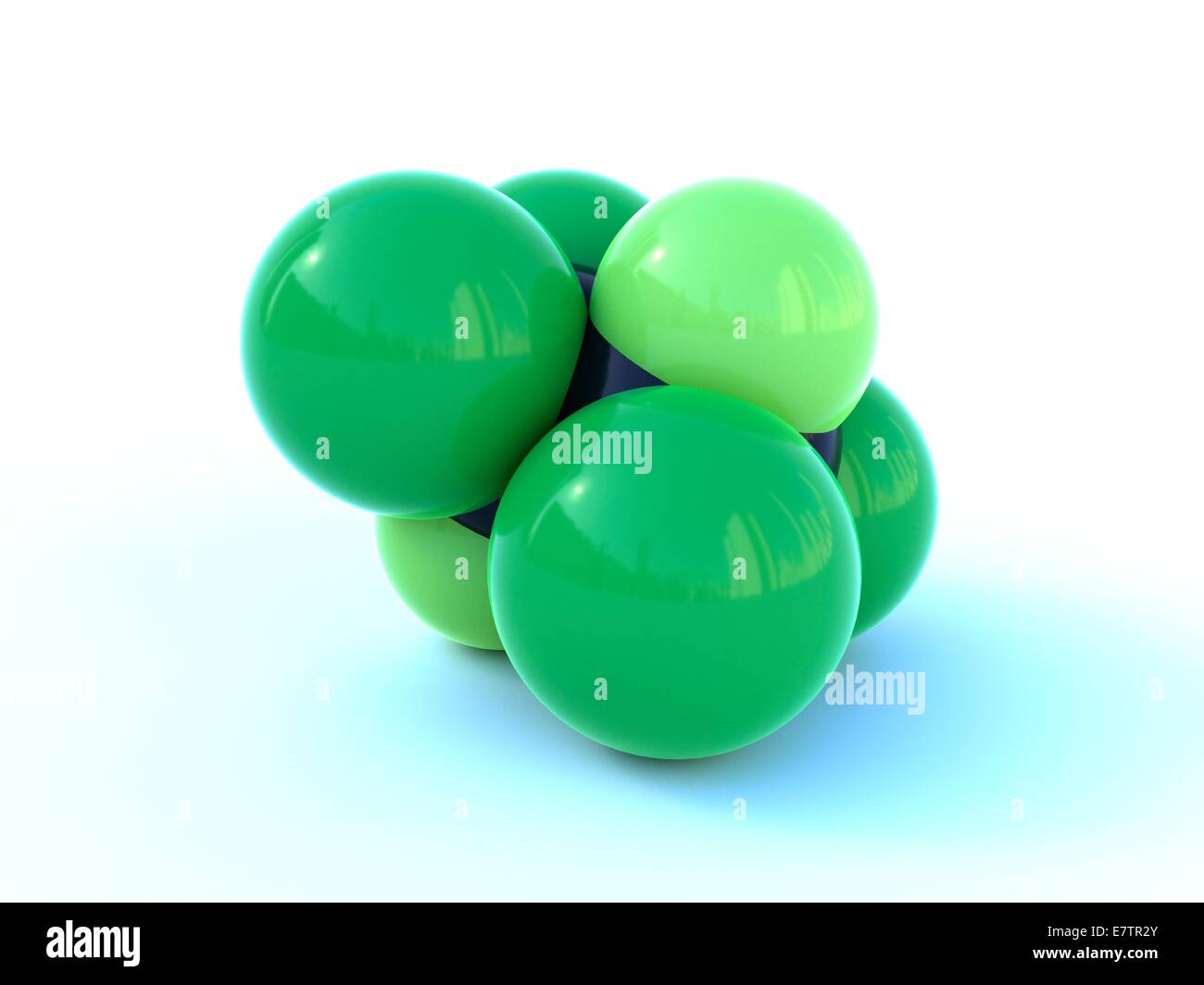 Cfc molecule model molecular hi-res stock photography and images - Alamy