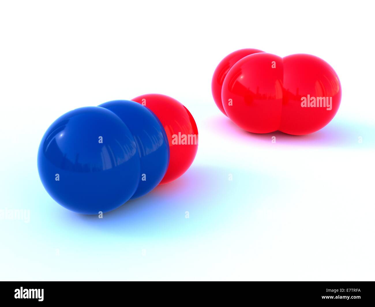 Nitrous oxide molecular model hi-res stock photography and images - Alamy