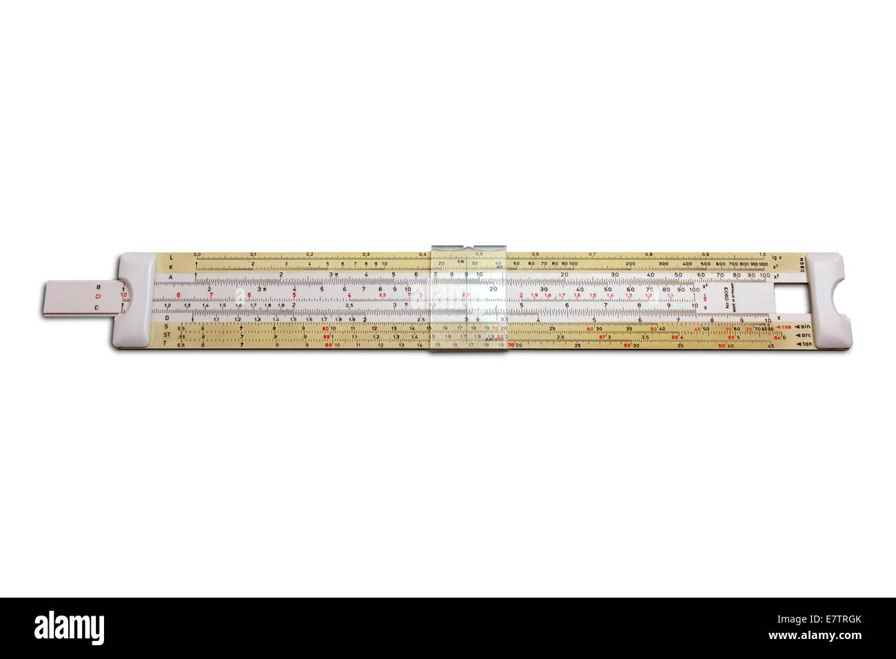 Vintage slide ruler hi-res stock photography and images - Alamy