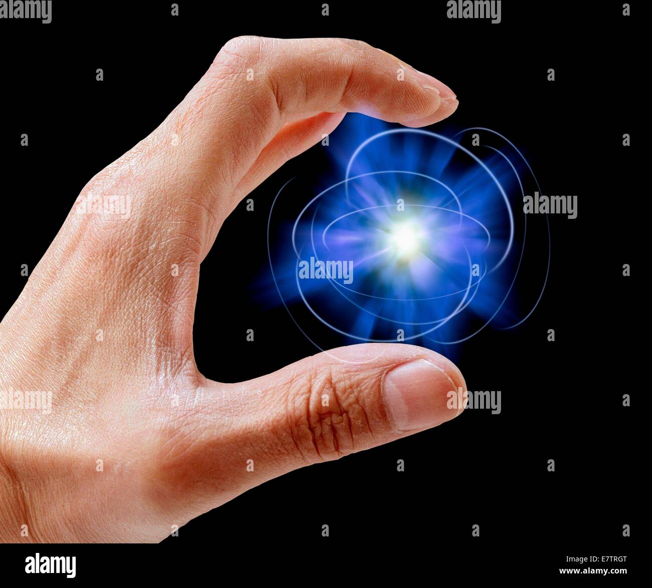 Closeup particle hi-res stock photography and images - Alamy