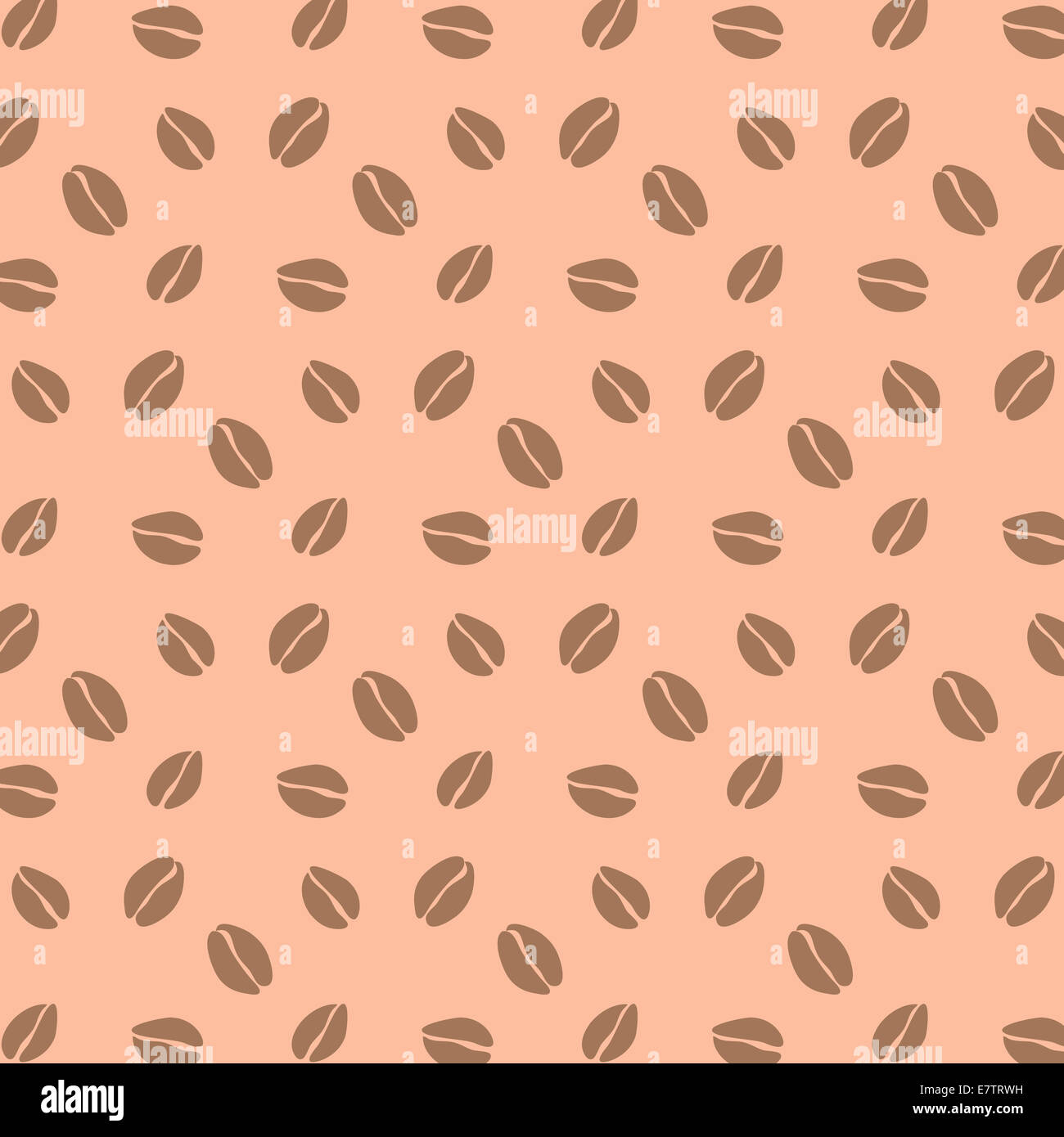 Seamless coffee pattern Stock Photo - Alamy