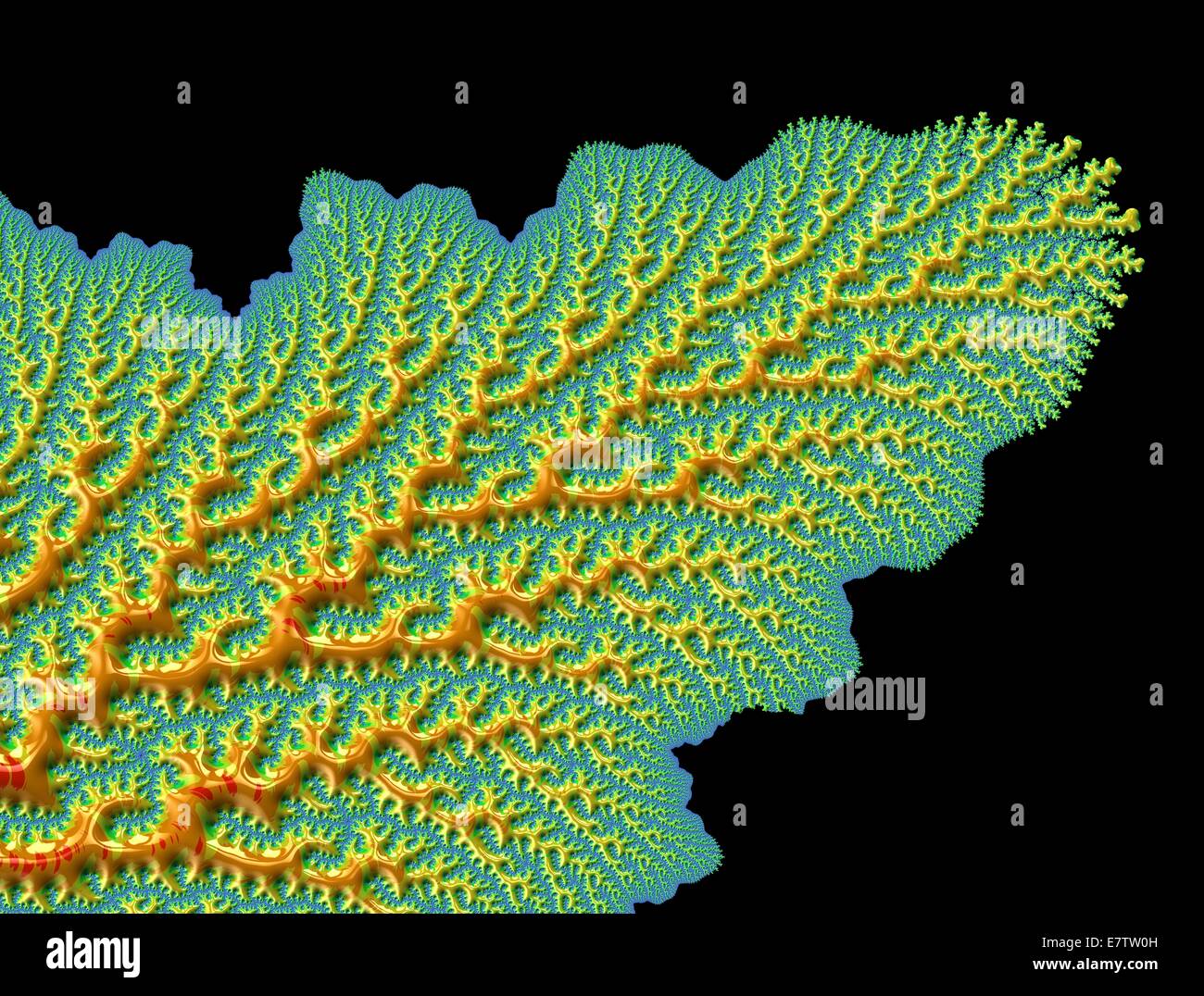 Mandelbrot fractals hi-res stock photography and images - Alamy