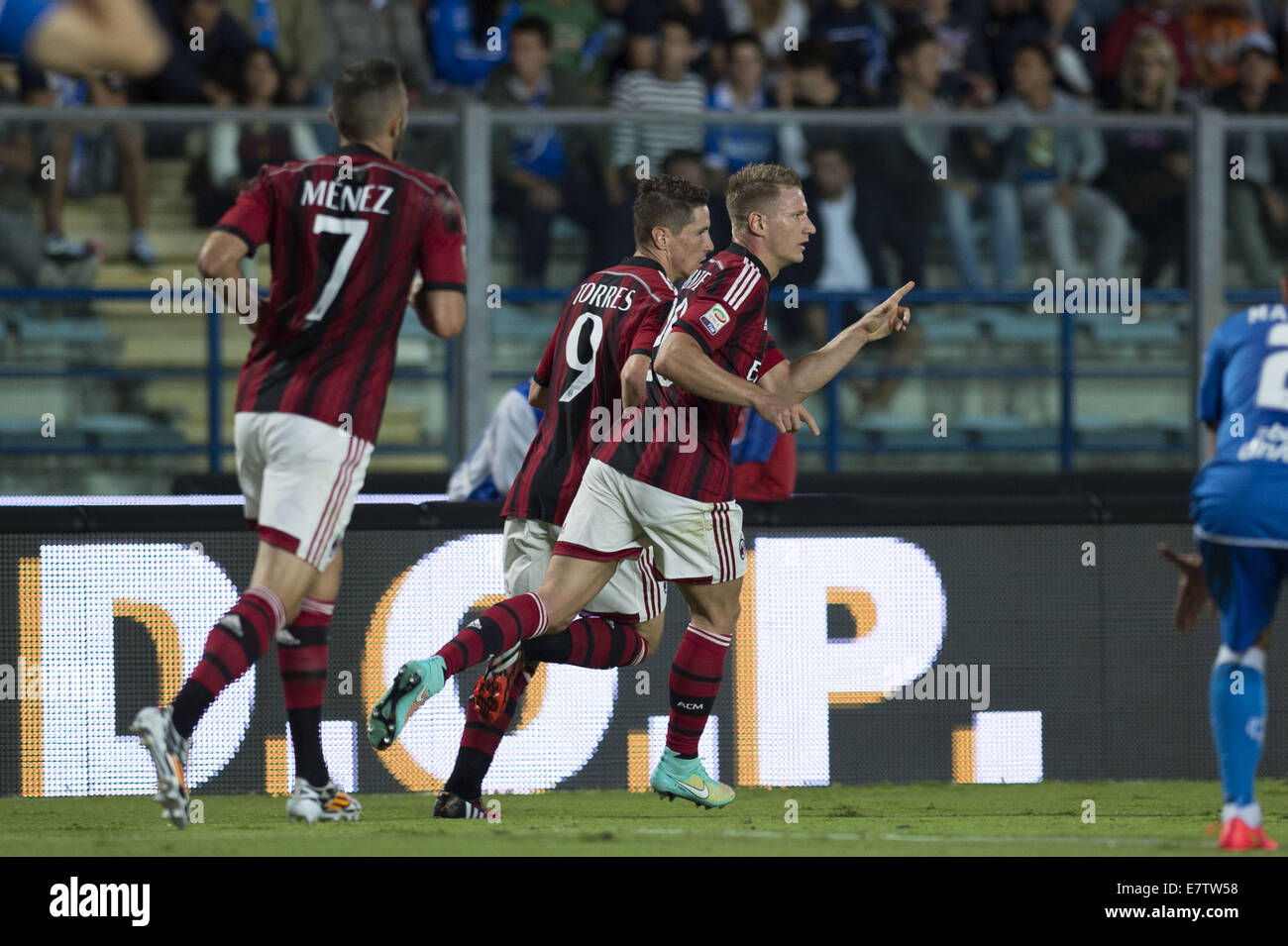 Empoli, Italy. 23rd Sep, 2014. Fernando Torres (Milan) Football/Soccer ...