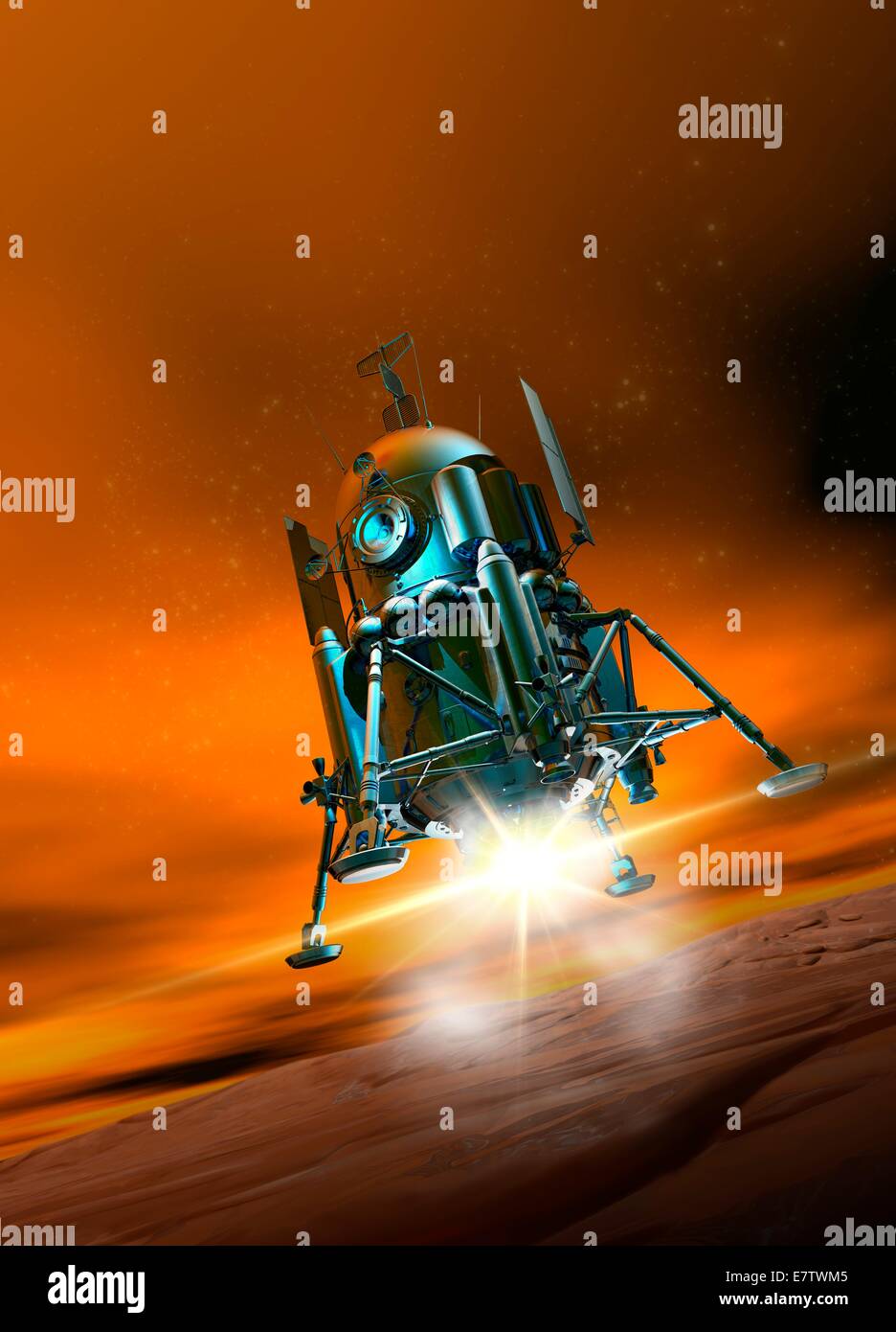 Mars 3 space hi-res stock photography and images - Alamy