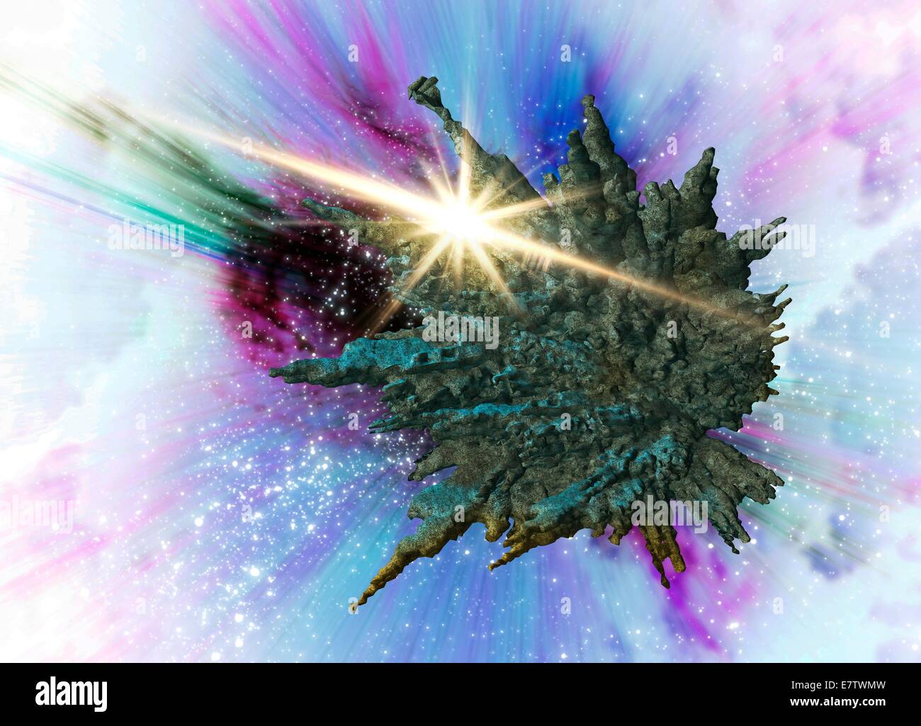 Asteroid in space hi-res stock photography and images - Alamy