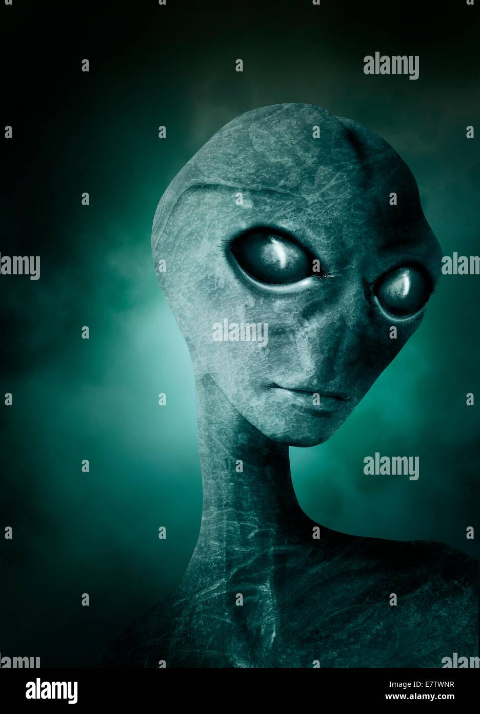 Alien face hi-res stock photography and images - Alamy