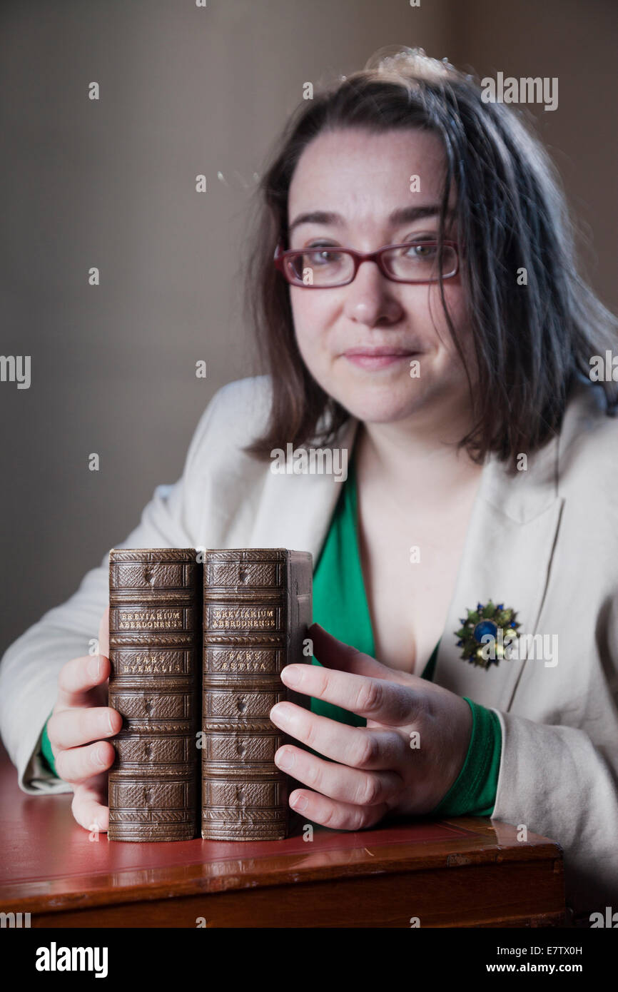 Edinburgh, Scotland. 24th September, 2014. Helen Vincent, Head of Rare ...