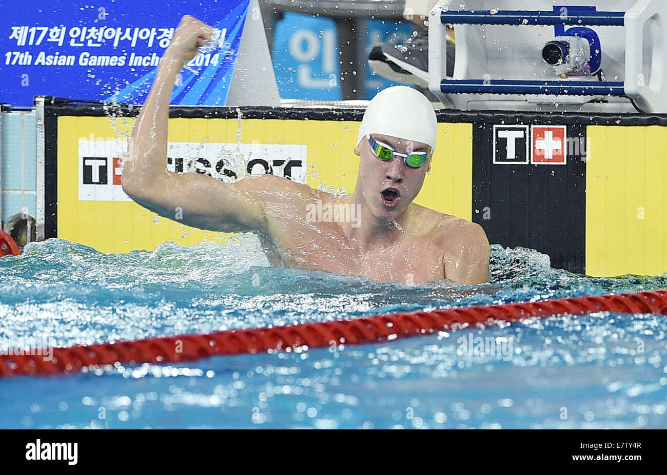 Incheon, South Korea. 24th Sep, 2014. Balandin Dmitriy of Kazakhstan ...
