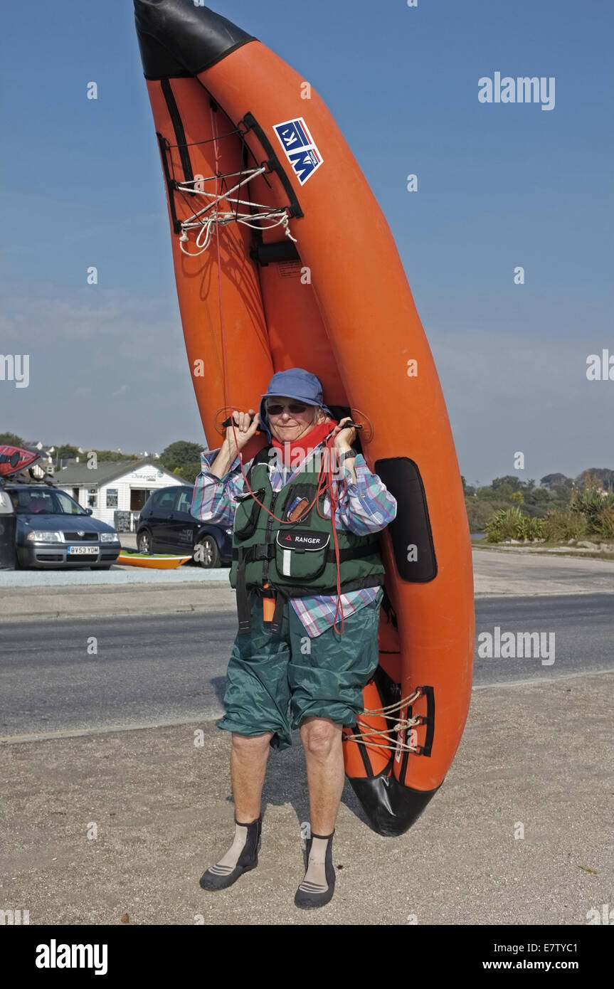 Old lady 70 years old hi-res stock photography and images - Alamy
